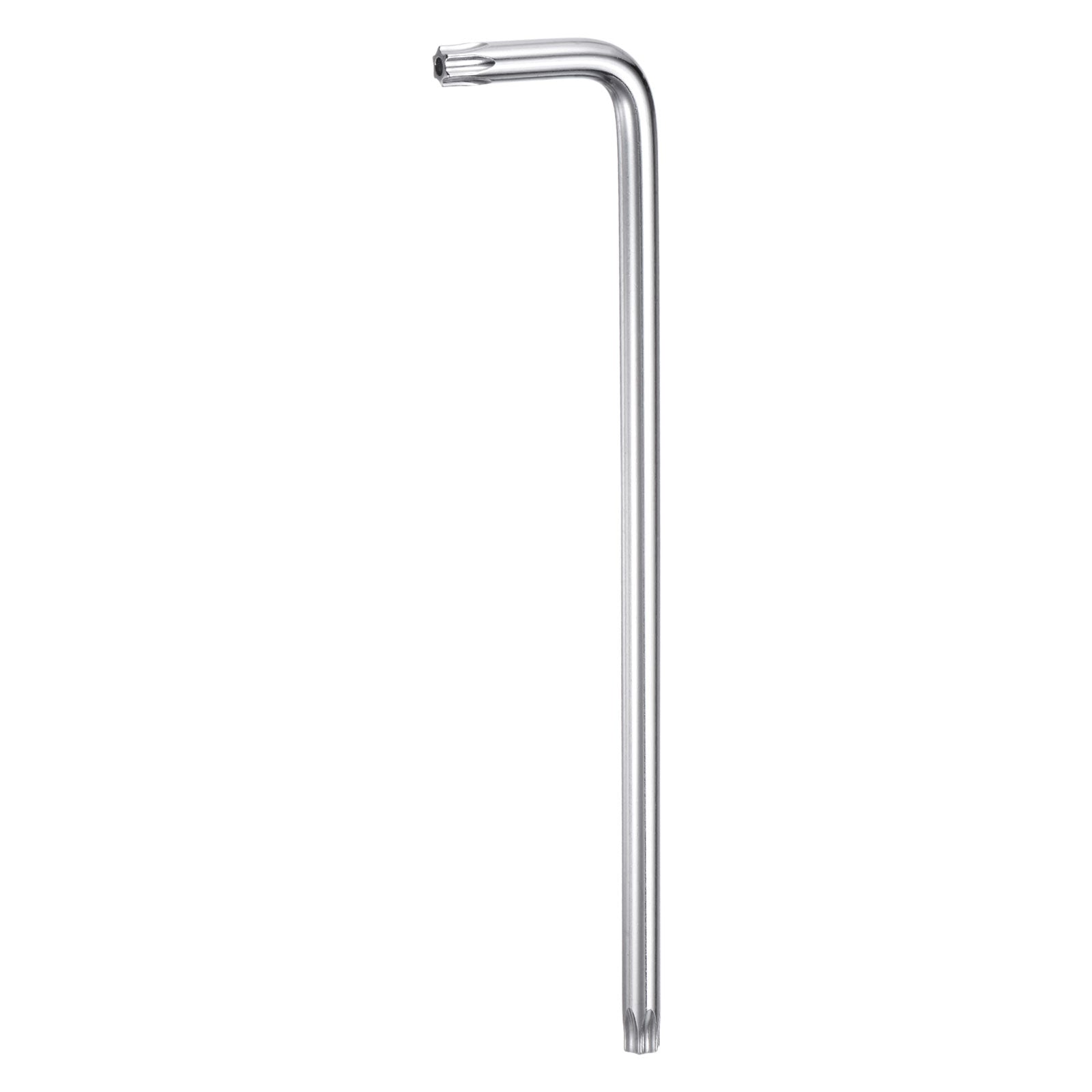 T45 Long Arm Tamper Proof Torx Wrench Star Keys S2 Steel Chrome Coated ...