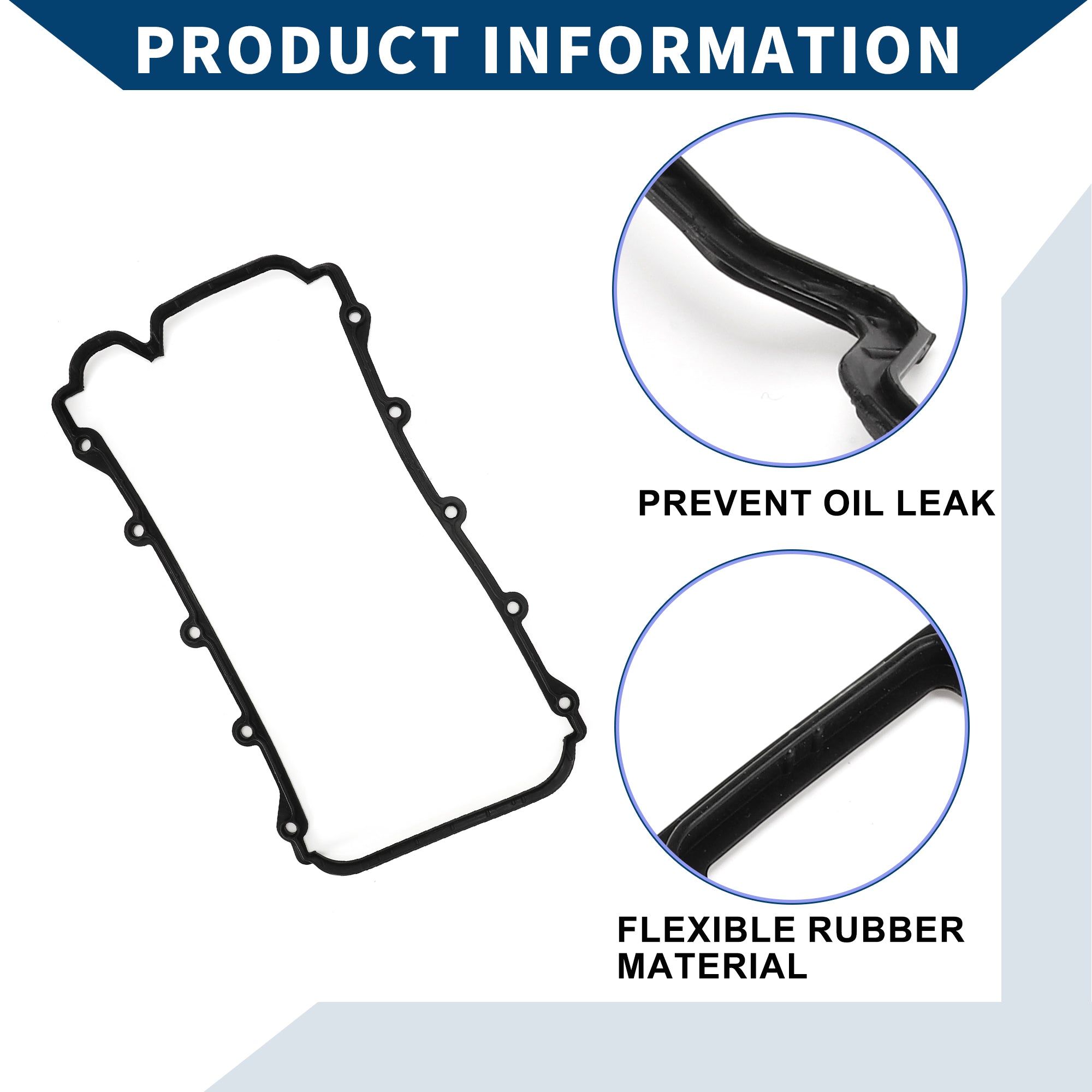 No.077198025A Valve Cover Gasket for Audi A6 1998-2005 / Cylinder Head ...