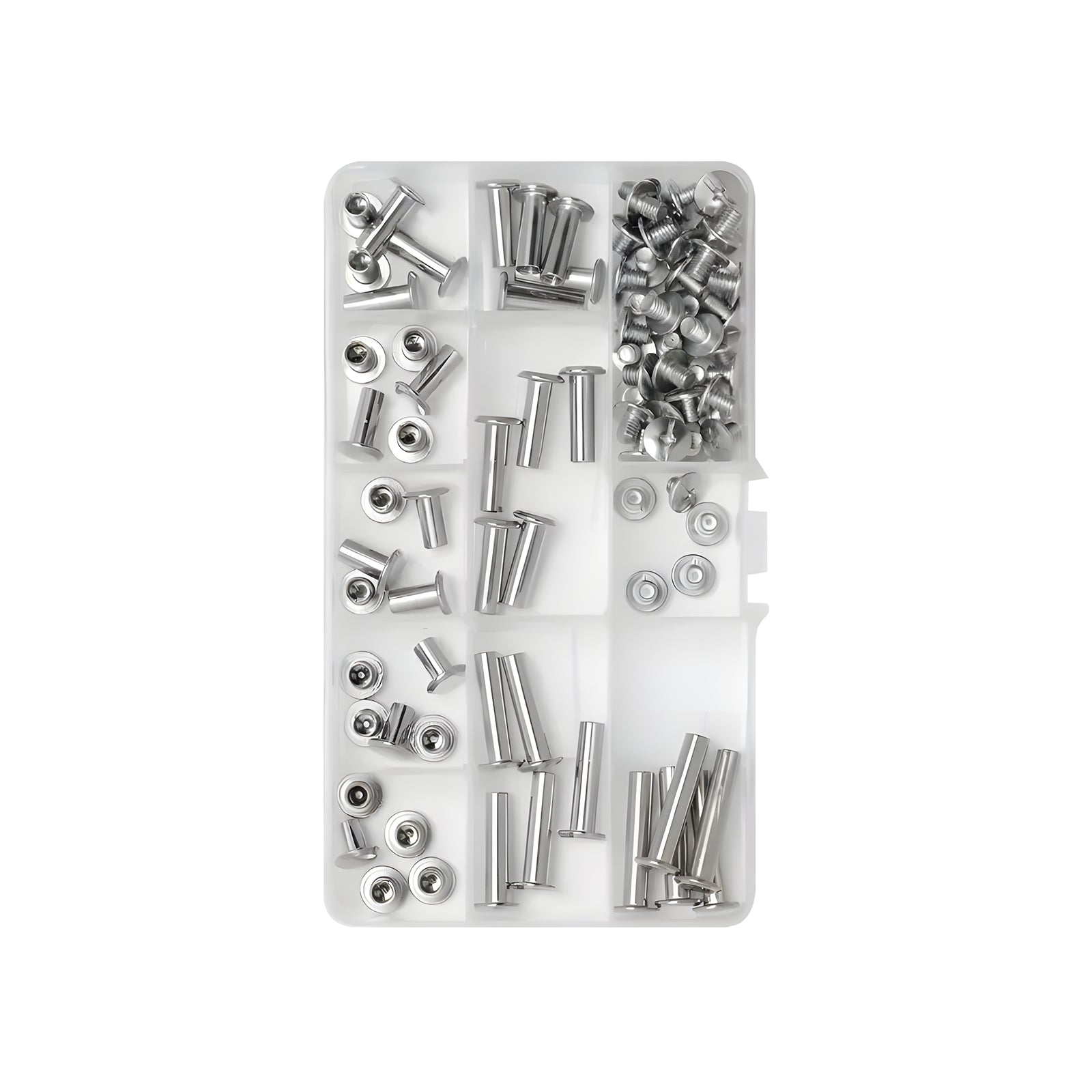 30Sets M6x8/10/12/14/16/18/20/25/30 304 Stainless Steel Phillips Screws ...
