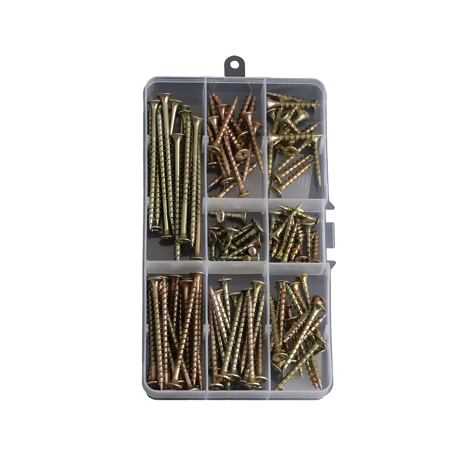 120PCS Color-Coated Zinc-Plated Carbon Steel Cross Quick-Thread ...