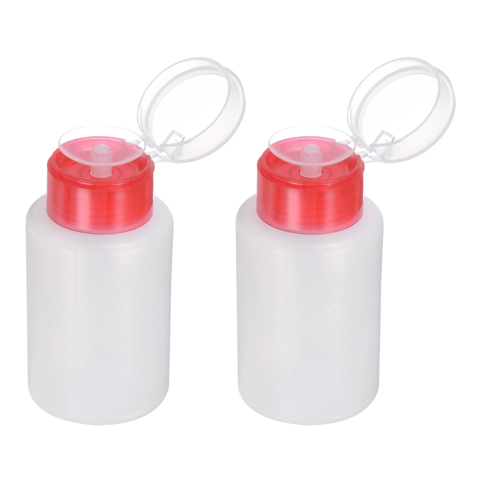 2pcs Solvent Alcohol Dispensers 180ml Straight Push Down Dispenser Pump ...