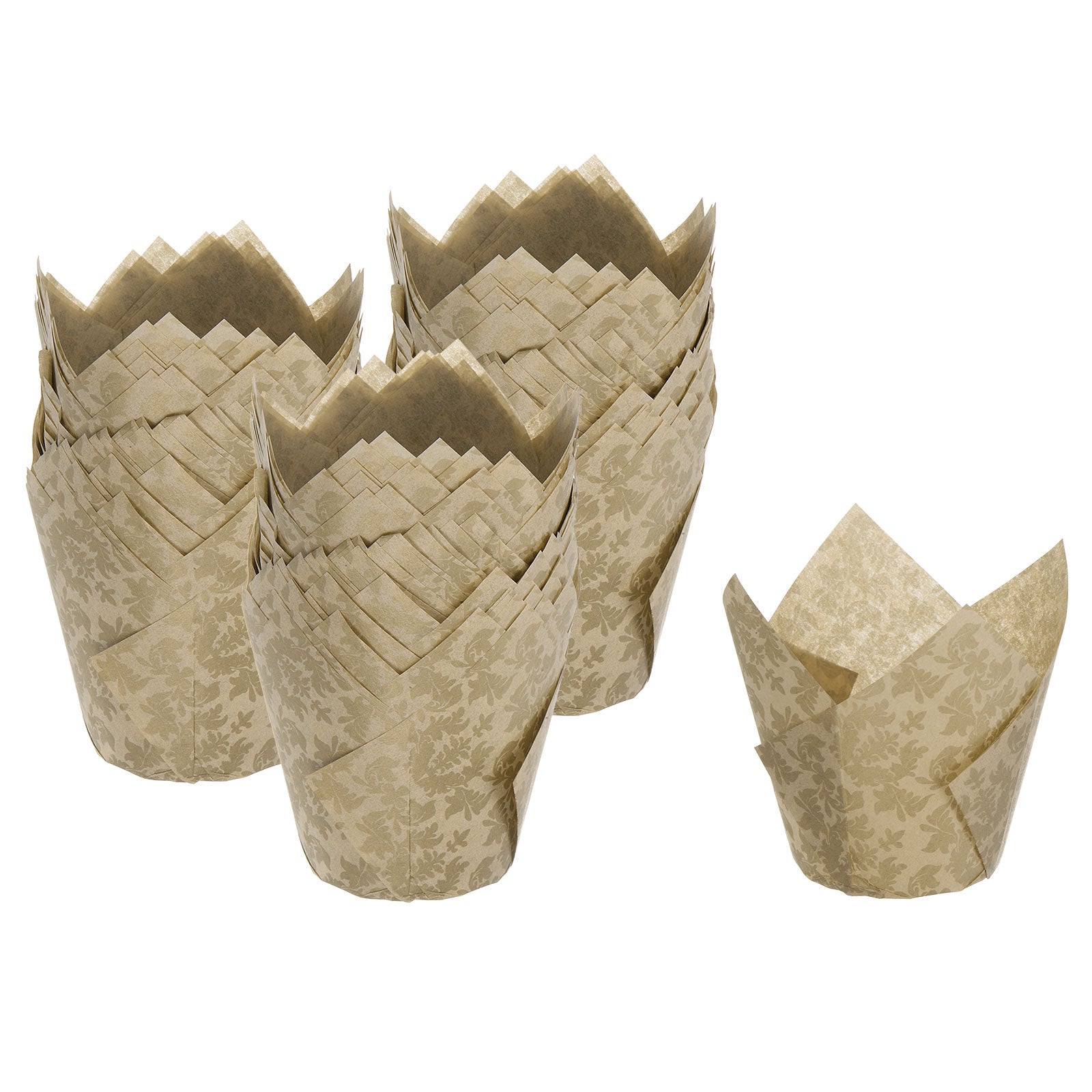 150pcs Tulip Cupcake Liners Greaseproof Baking Cups Paper Cupcake ...