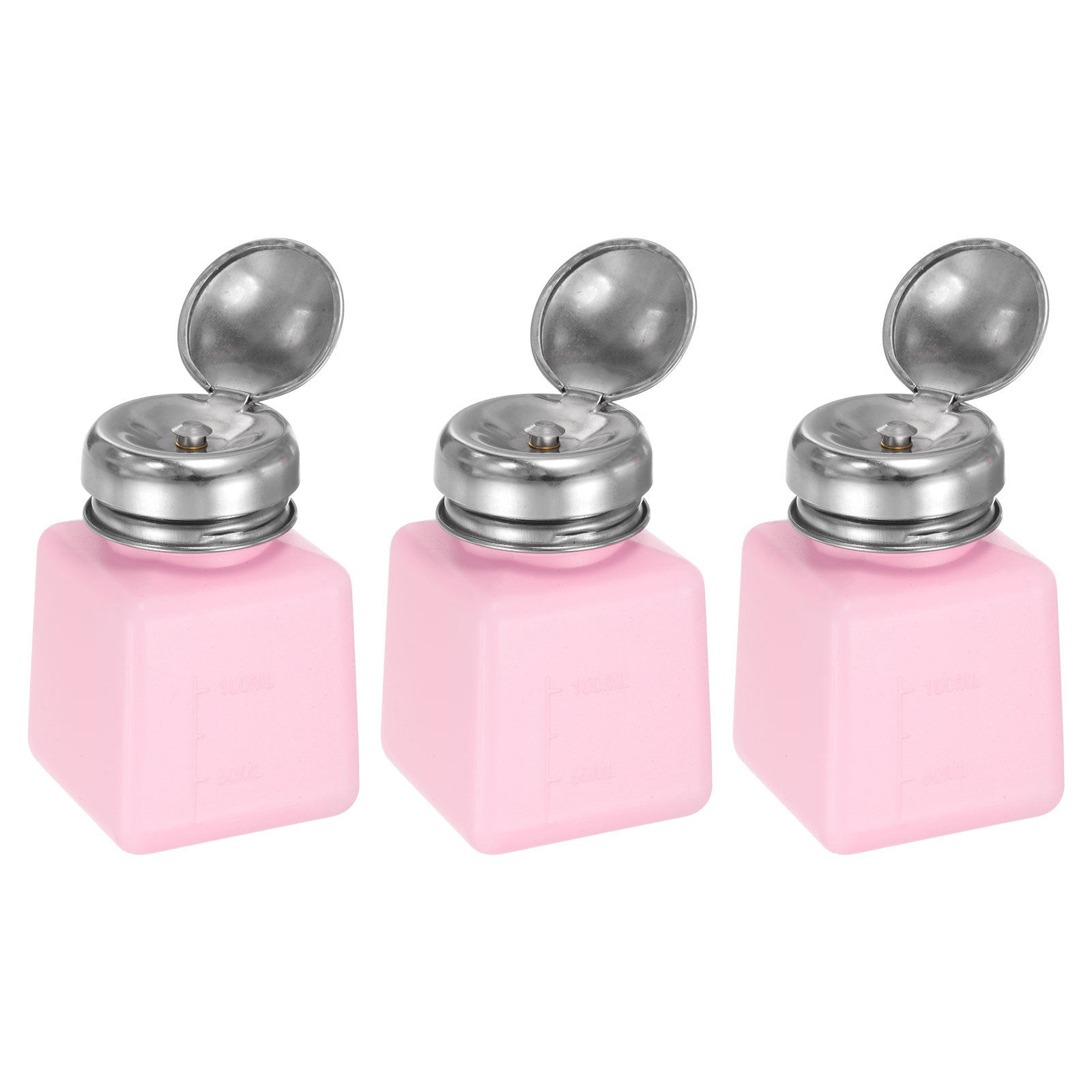 3pcs Solvent Alcohol Dispenser 100ml(3.4oz) Press Type ESD Safe Anti ...