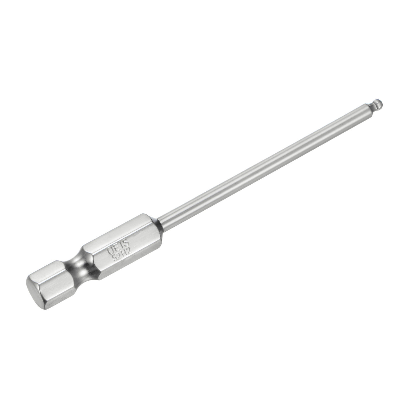 Ball End Hex Screwdriver Bit Set 2mm Magnetic 1/4" Hex Shank 3" Long ...
