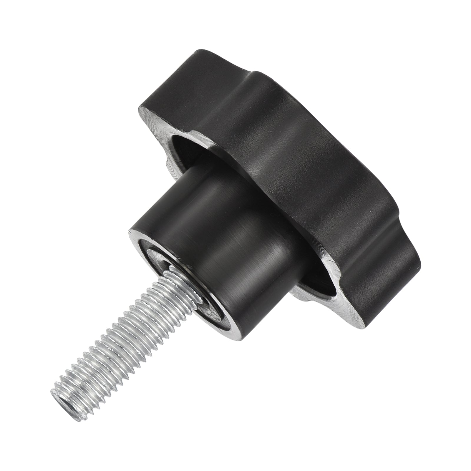 Uxcell Star Knobs, M8x25mm Plastic Hex Shaped Clamping Handle Screw ...