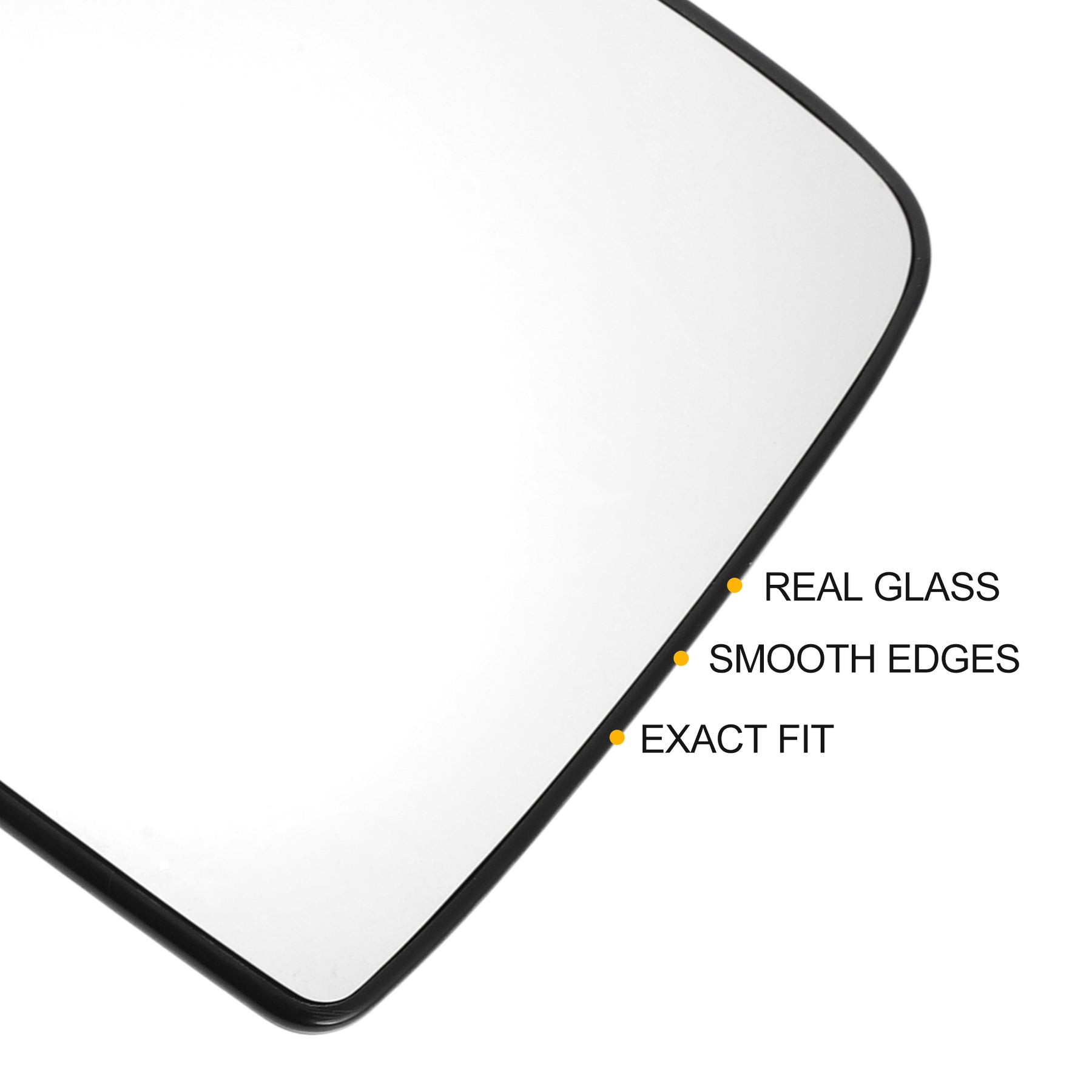 Car Rearview Left Driver Side Mirror Glass Replacement W/ Backing Plate ...