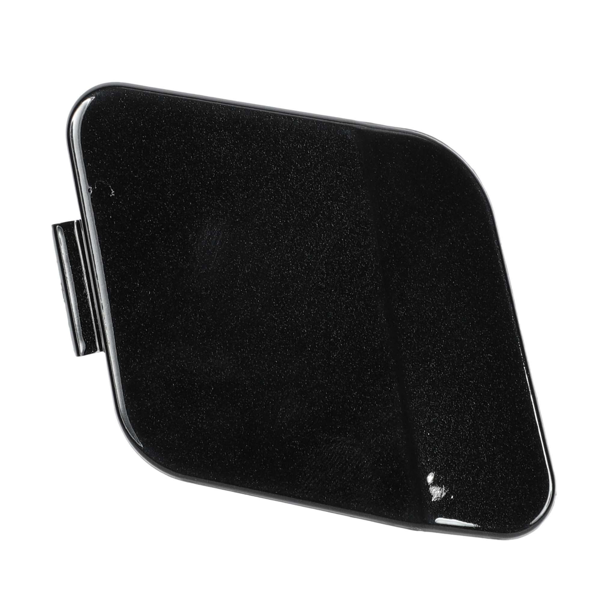 Front Side Car Bumper Tow Hook Cover Tow Cover Cap Black Sapphire Fit ...
