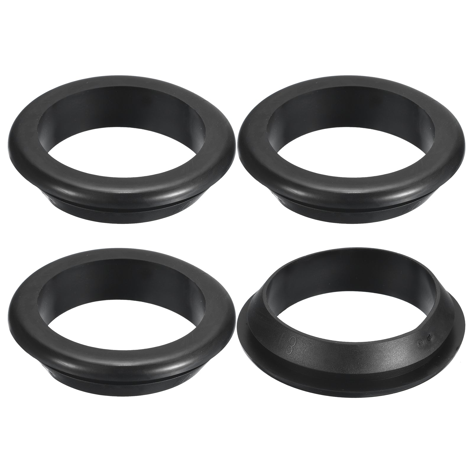 Uxcell 4 Pcs Rubber Grommets, 70mm ID 80mm Drill Hole Hollow Firewall ...
