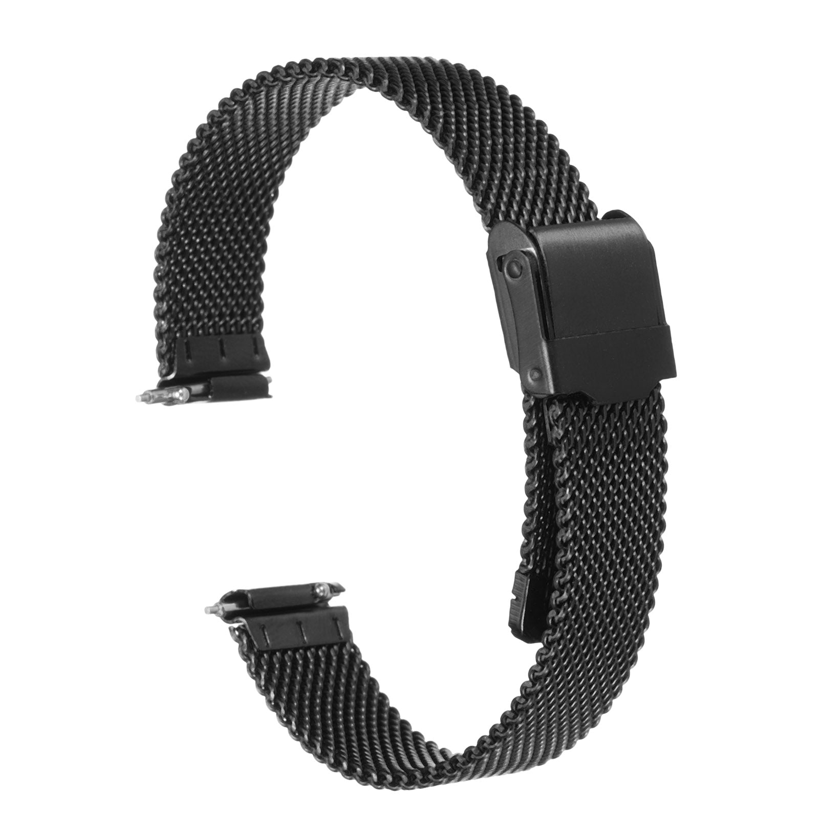 316L Stainless Steel Mesh Watch Band 14mm Quick Release Adjustable ...