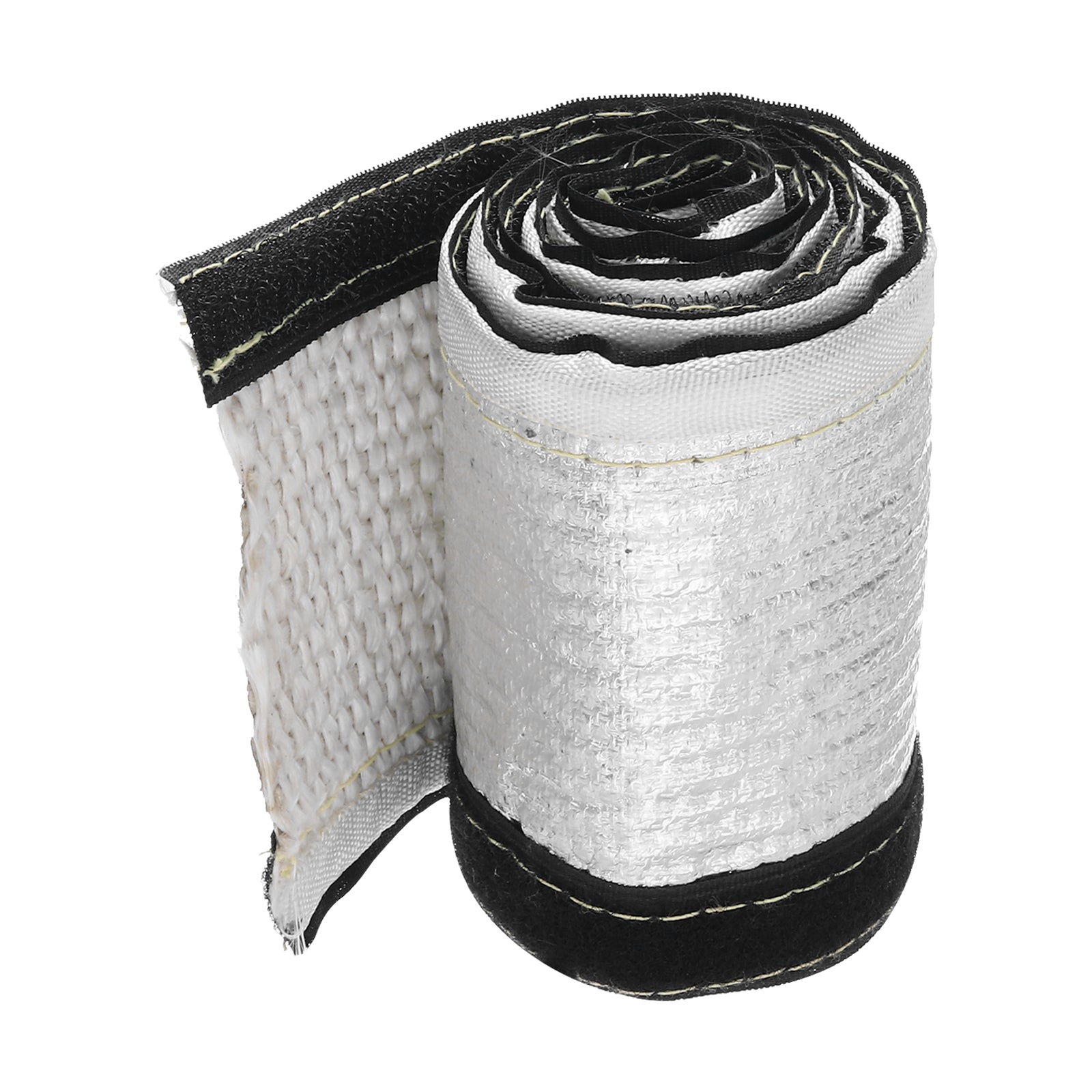 3mm Heat Shroud Aluminized Sleeving 9/16" ID x 3.2FT Aluminum Metallic ...