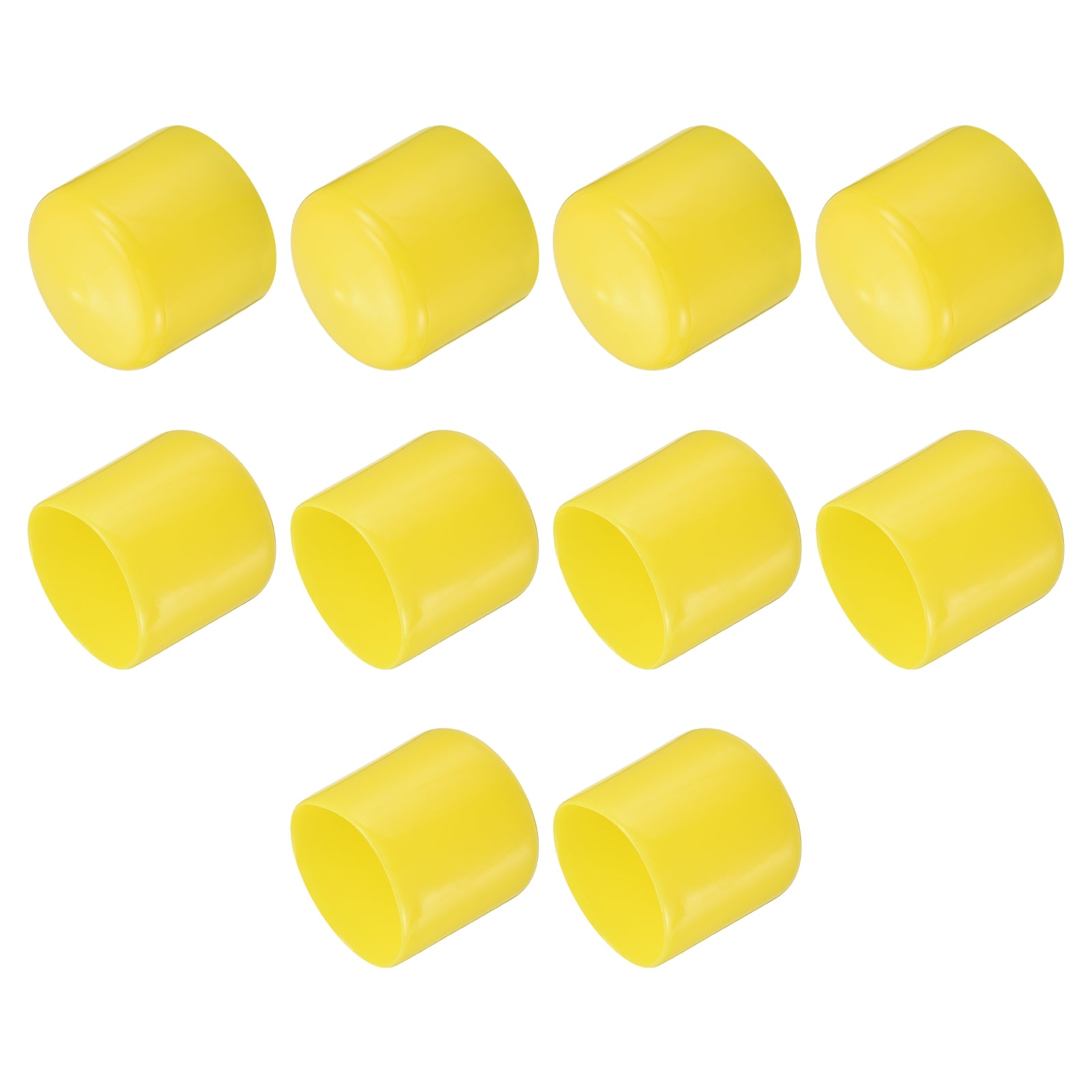 Uxcell 10pcs Rubber End Caps 45mm(1 3/4") ID Vinyl Round End Cap Cover ...