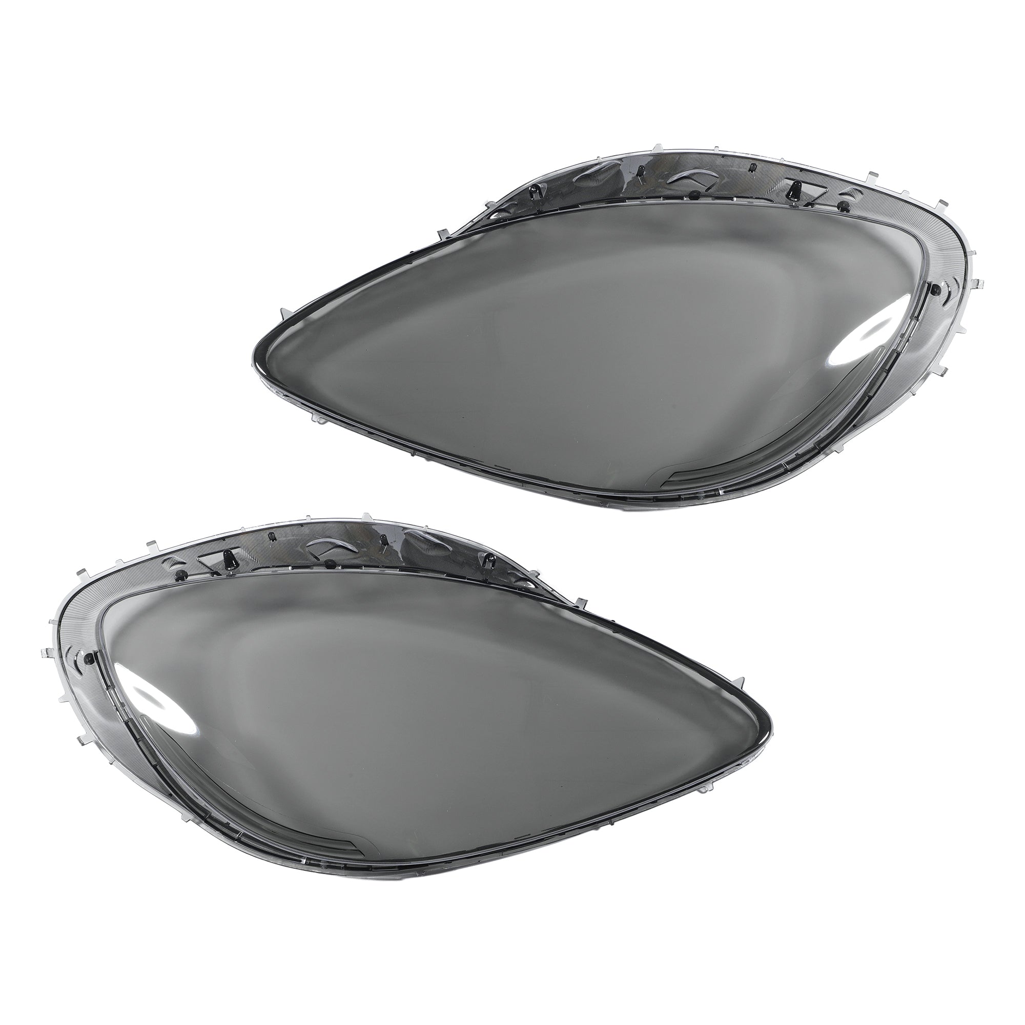 Headlight Lens Cover Front Left Right Headlight Headlamp Lense Clear ...