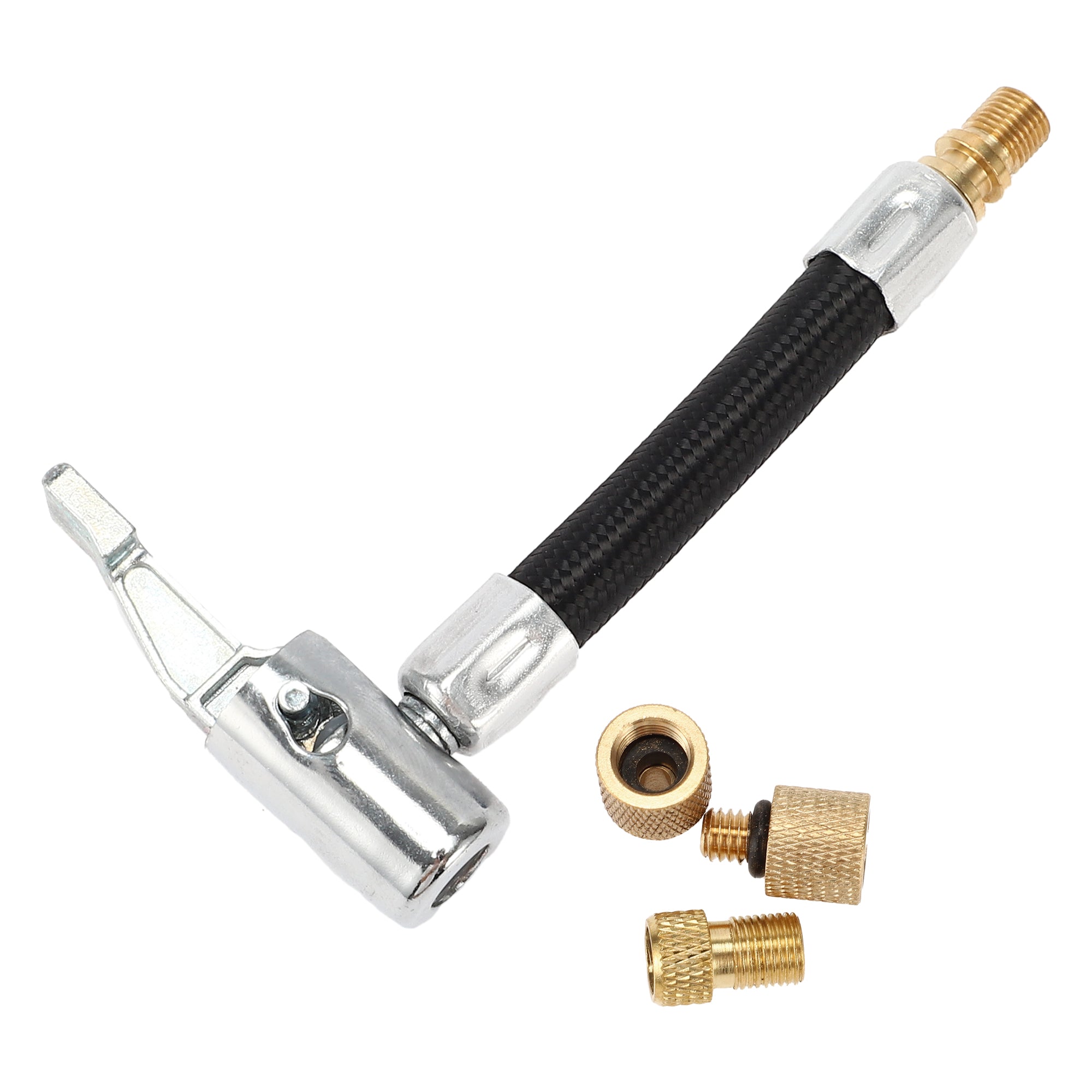 Tire Inflator Extension Tube Durable 3.94inch M8x0.8 15.5mm OD Air Pump ...