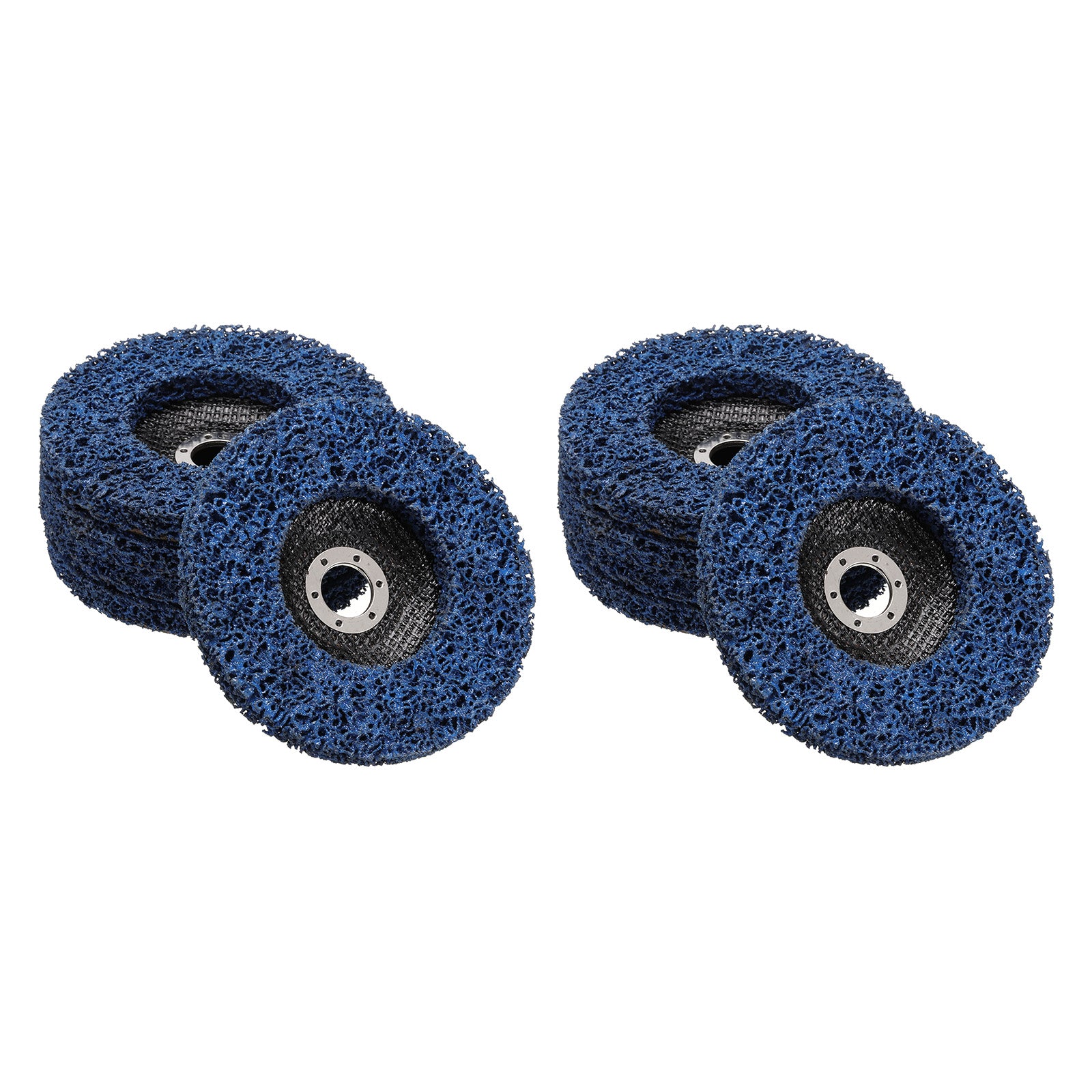 10pcs Strip Wheel Stripping Wheels 6"x7/8" for Angle Grinder Blue ...