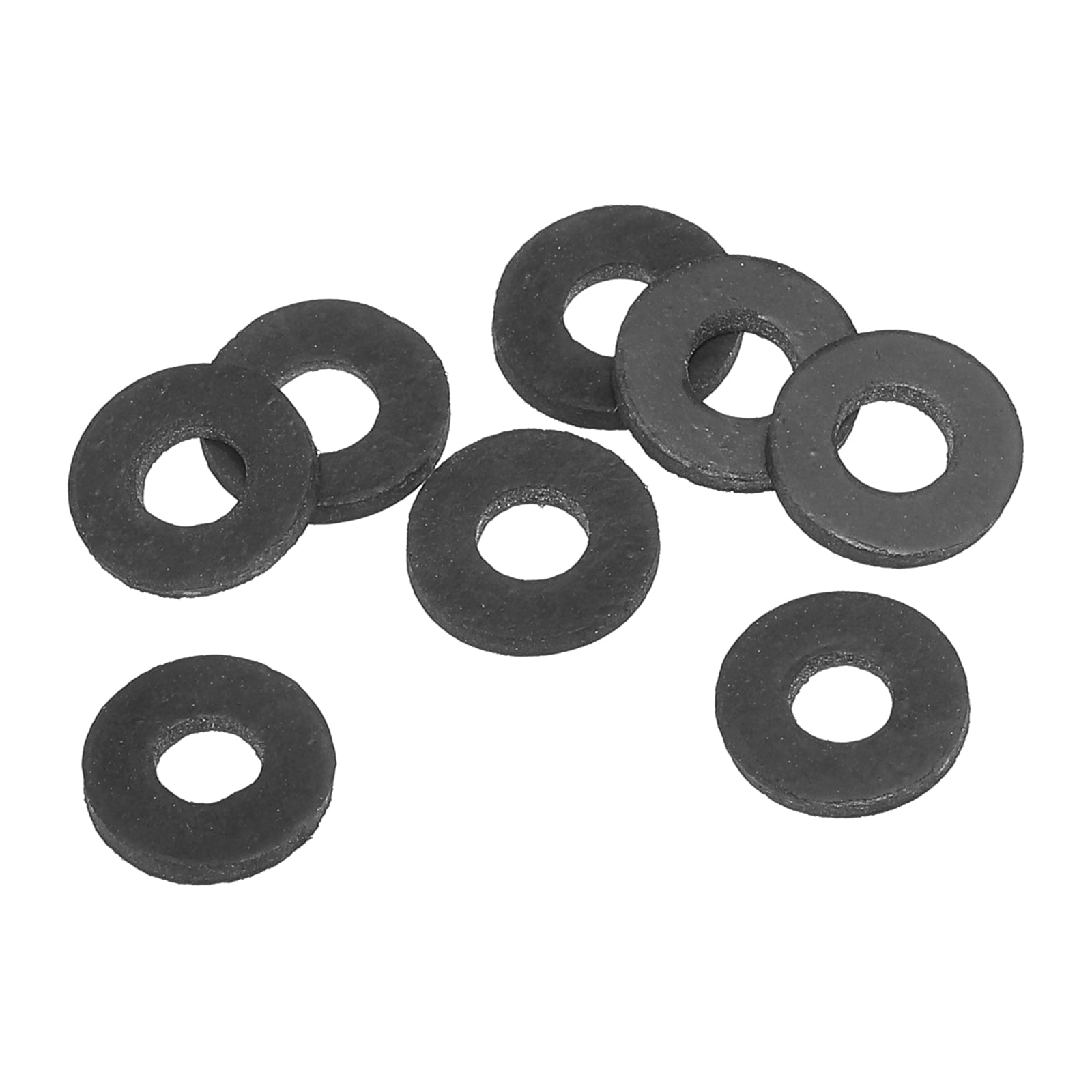 8pcs M5 Rubber Flat Washer 5mm ID 13mm OD 1.5mm Thick Sealing Spacer ...