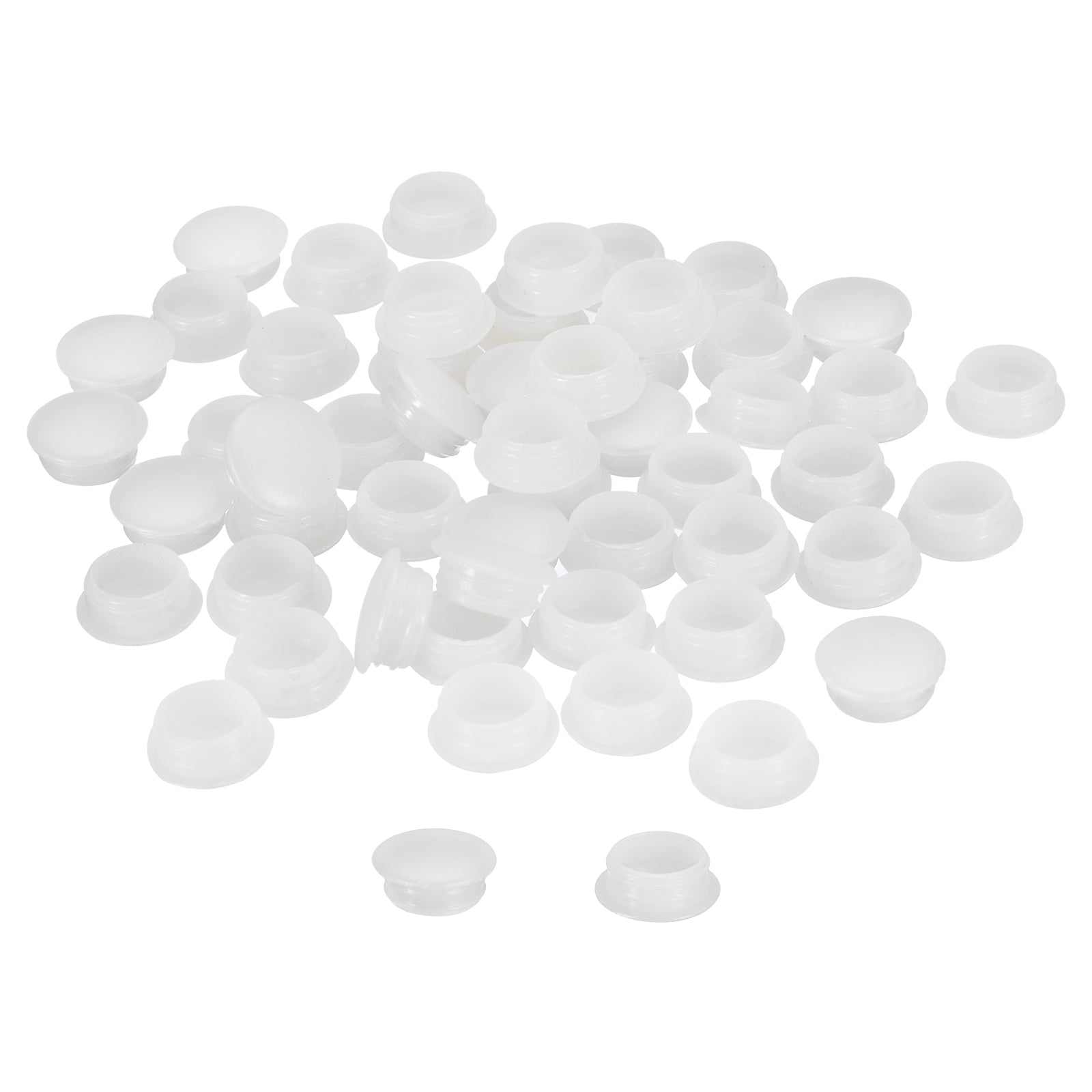 Uxcell 150Pcs Screw Hole Plugs, 15mm(9/16") Dia Plastic Button Plugs ...