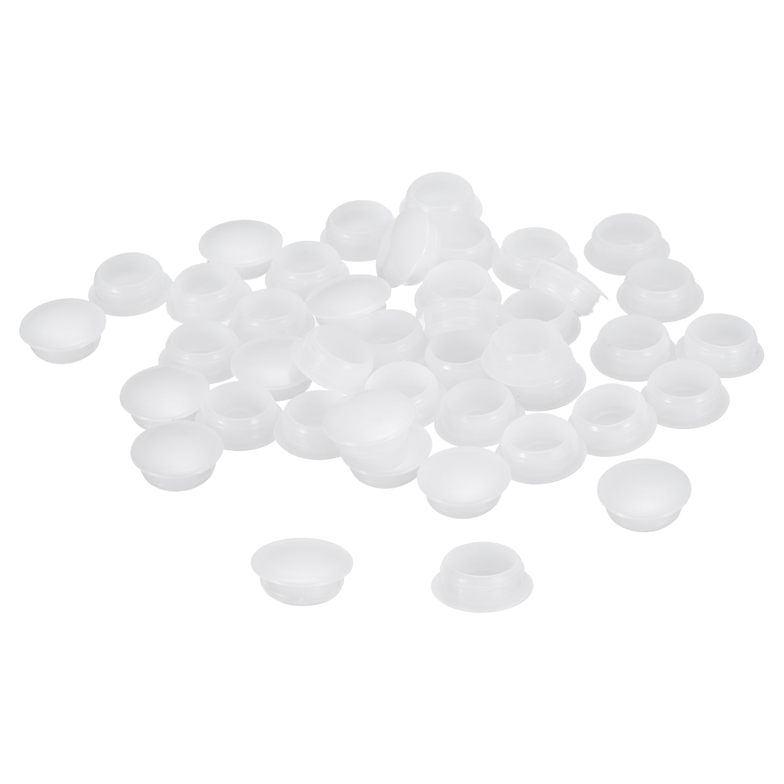 Uxcell 200Pcs Screw Hole Plugs, 16mm(5/8") Dia Plastic Button Plugs ...