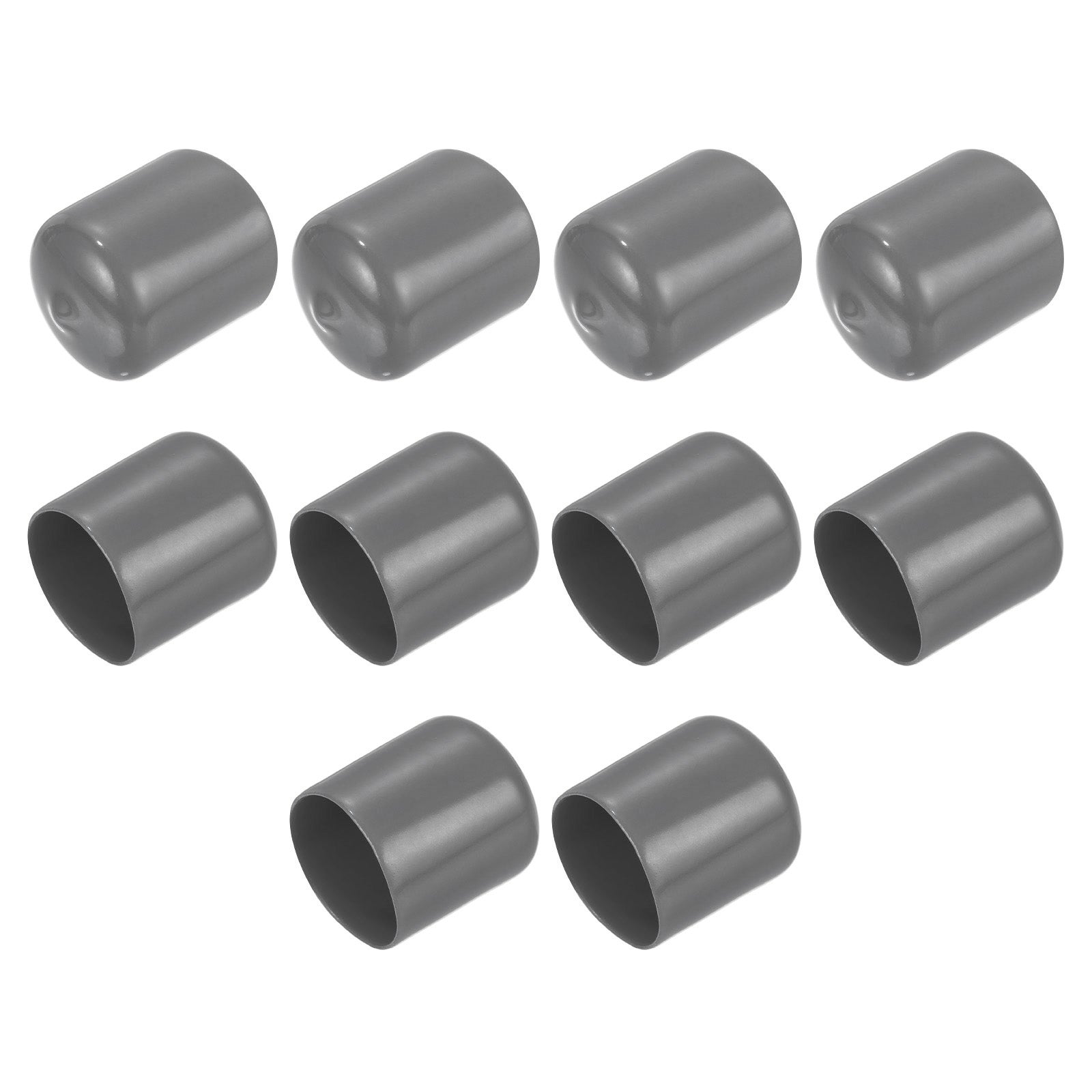 Uxcell 10pcs Rubber End Caps 23mm ID Vinyl End Cap Cover Screw ...