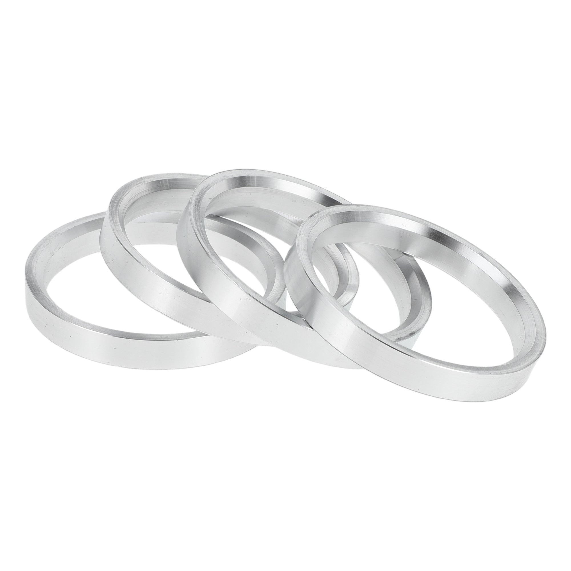 Hub Centric Rings, 64.1mm ID to 75mm OD Aluminum Alloy, 4 Pcs | Harfington