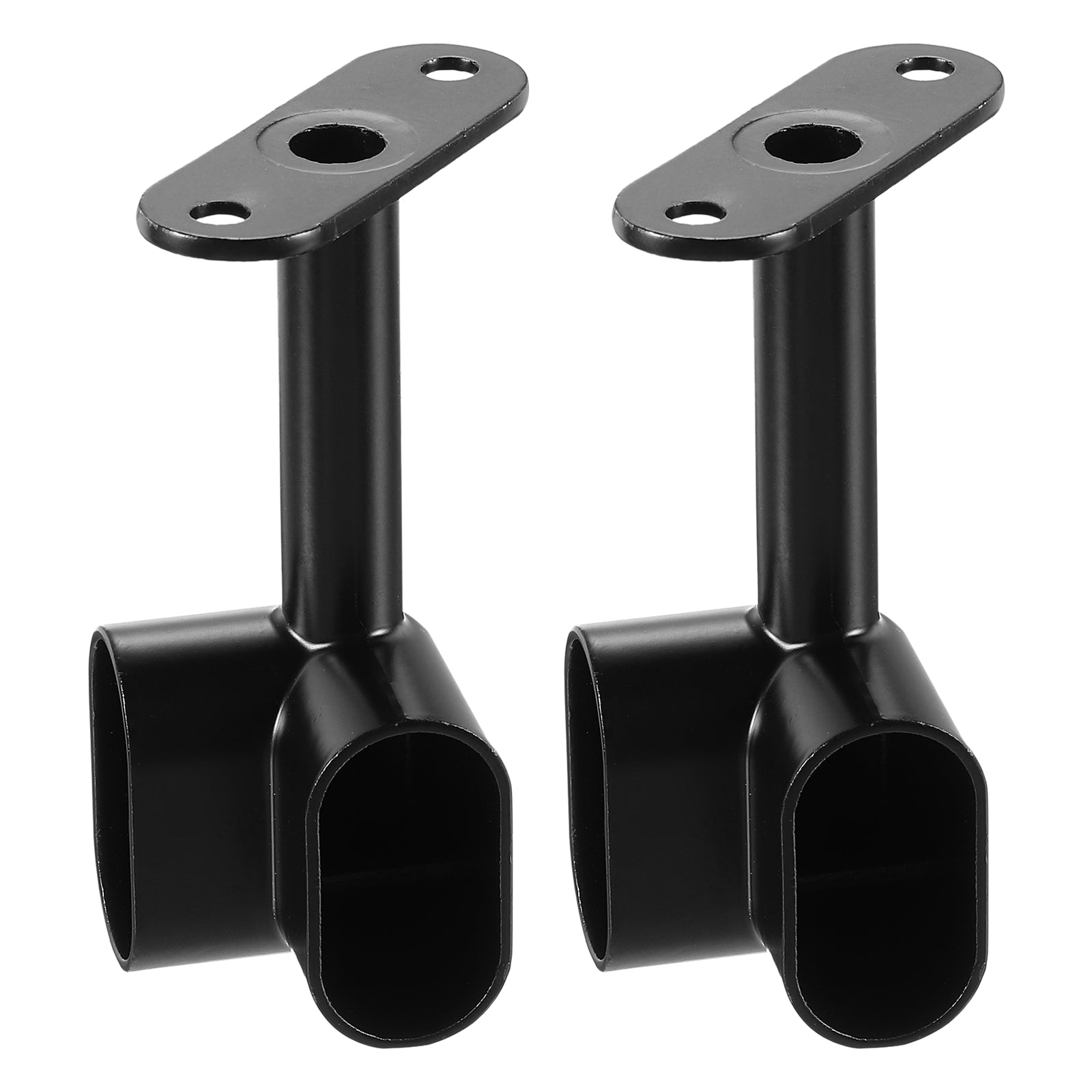 Uxcell 2Pcs 1.22 x 0.63" Closet Rod Support Bracket, Rod Holder for ...