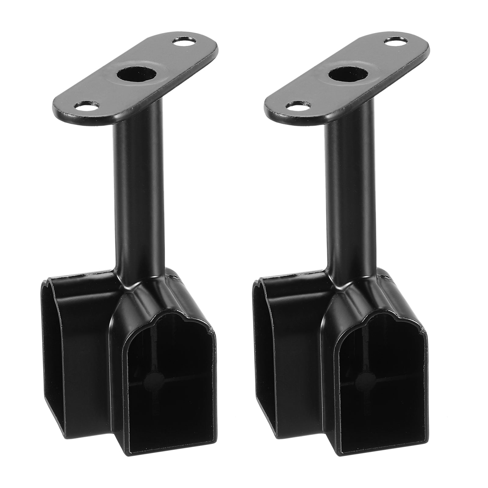 Uxcell 2Pcs 1.3 x 0.71" Closet Rod Support Bracket, Rod Holder for ...