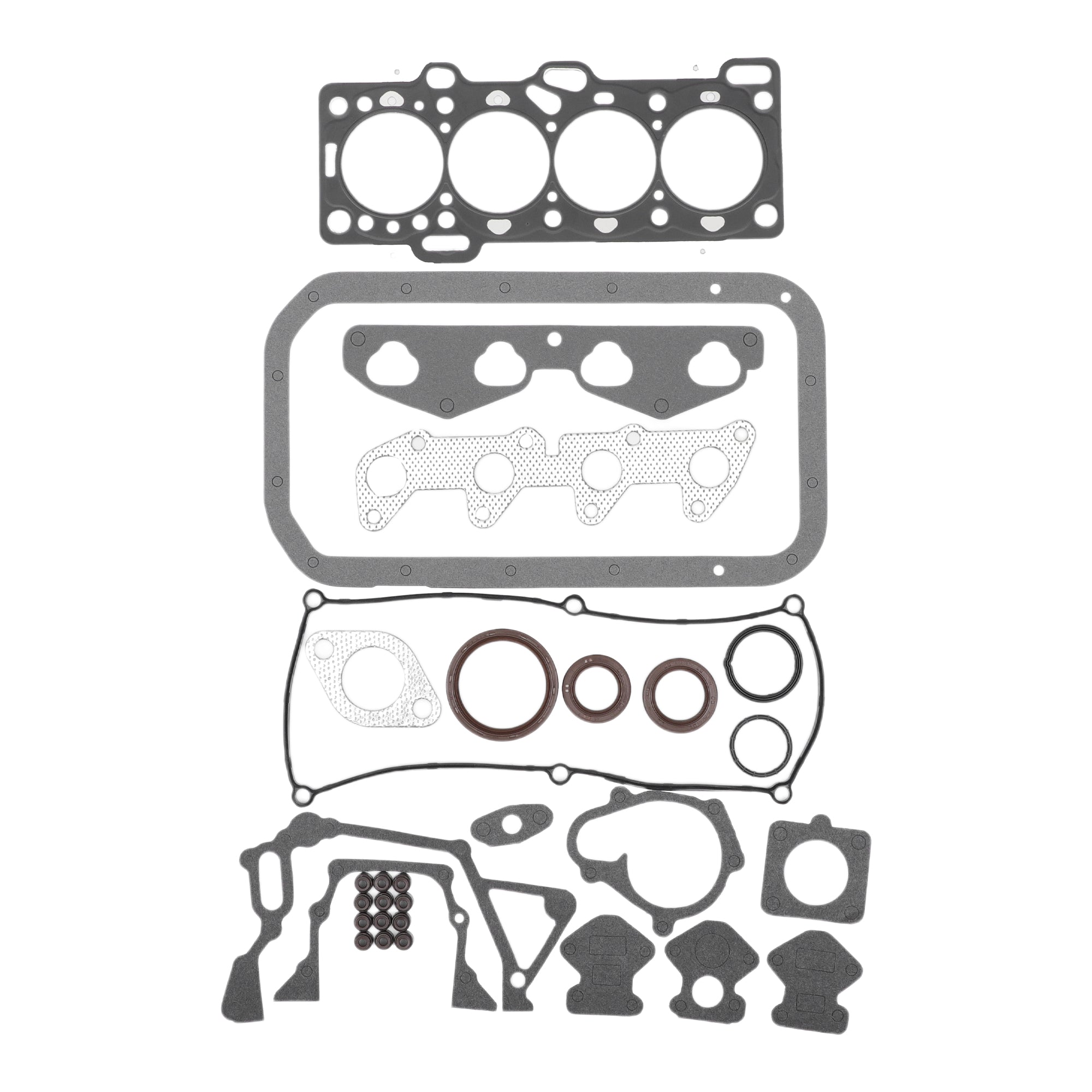 Cylinder Head Gasket Kit Engine Valve Gasket Set for Hyundai Engine ...