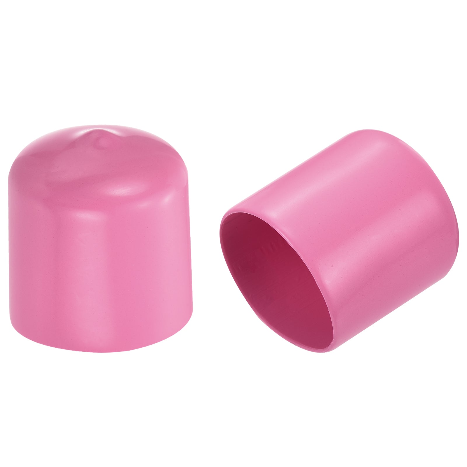 Uxcell 30pcs Rubber End Caps 23mm ID Screw Thread Protectors Pink ...