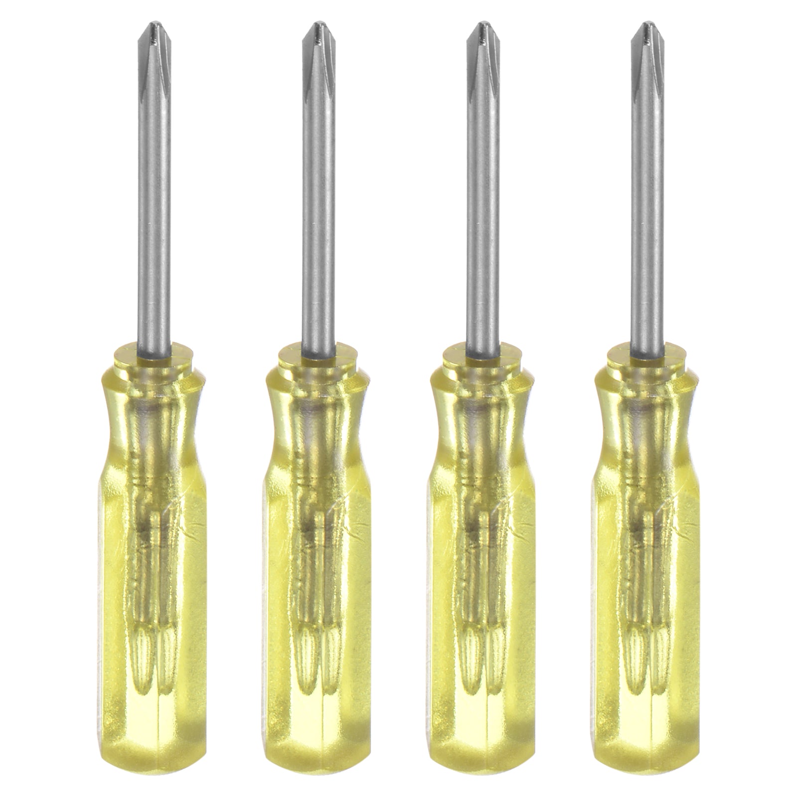 4Pcs PH0 Mini Phillips Screwdriver 2mm Magnetic Cross Head 45mm Length ...
