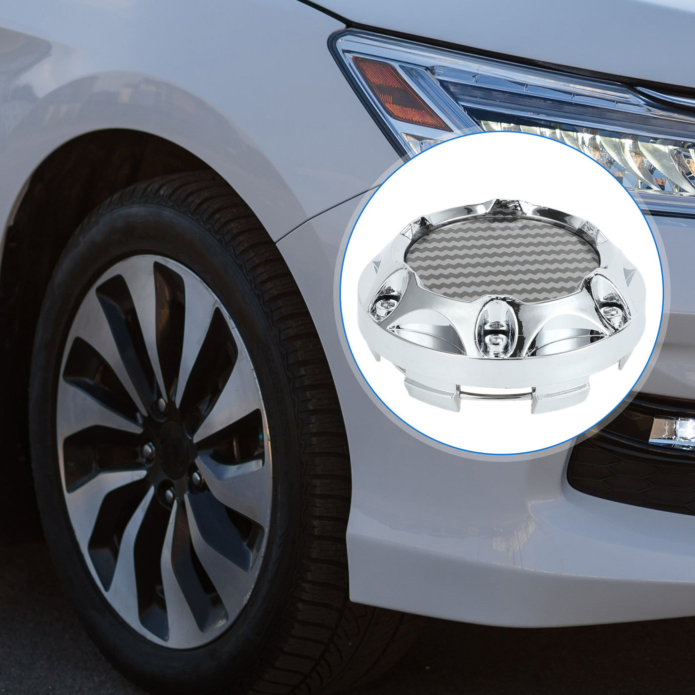 1 Pc Wheel Center Caps Hub Caps Rim Center Caps OD: 68mm/2.68 ...