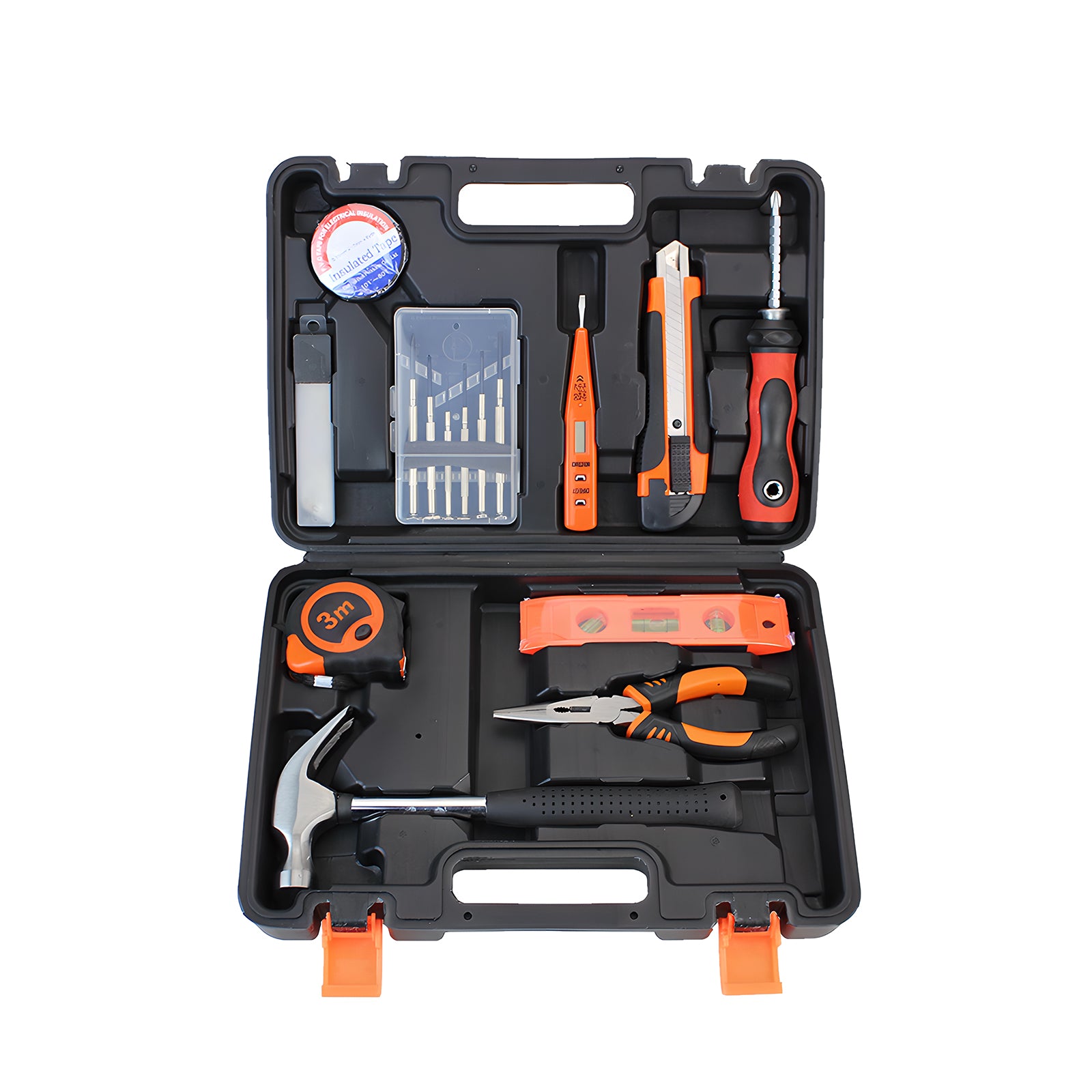 16 PCS Orange and Black Hardware Tool Set(003-5) | Harfington