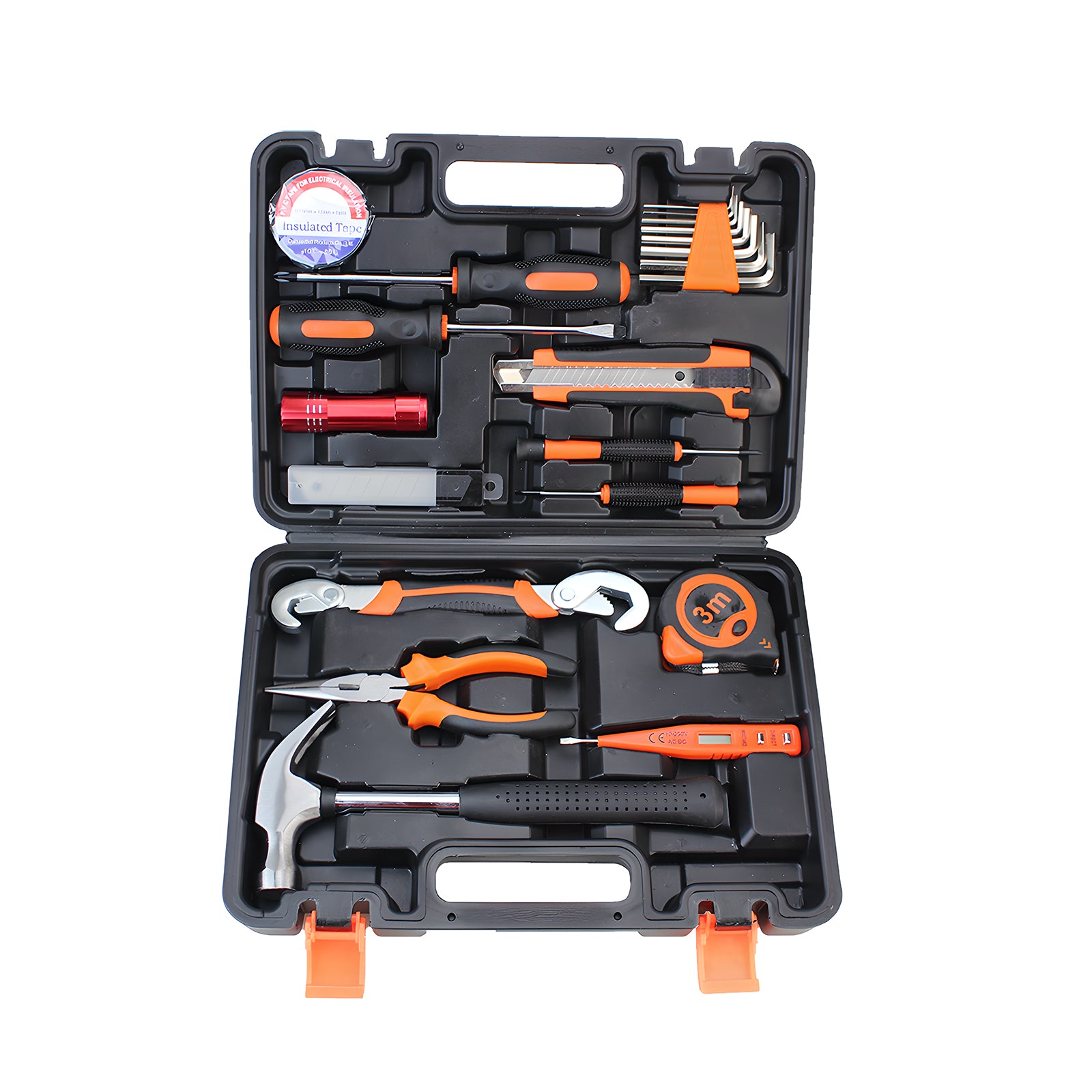 22 PCS Orange and Black Hardware Tool Set(003-9) | Harfington