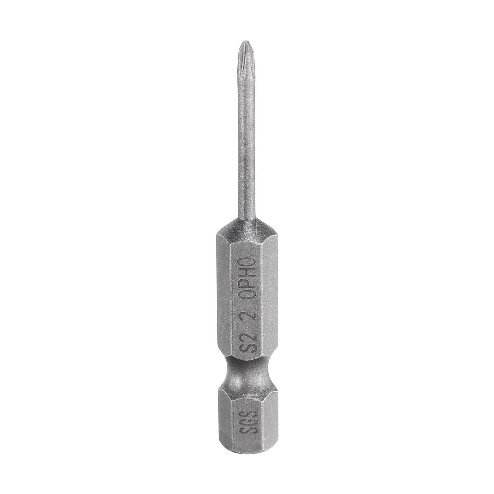 #0 Phillips Screwdriver Bit PH0 1/4" Hex Shank 2" (50mm) Long Magnetic ...