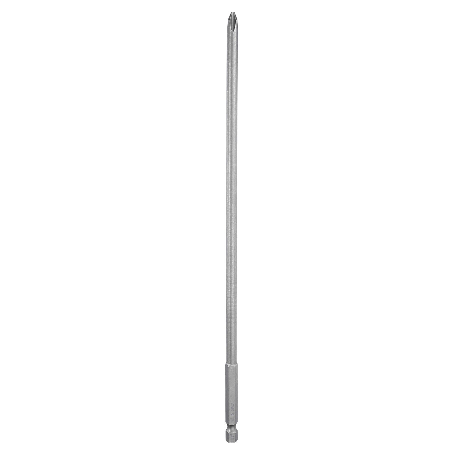 #2 Phillips Screwdriver Bit PH2 1/4" Hex Shank 10" (250mm) Long ...