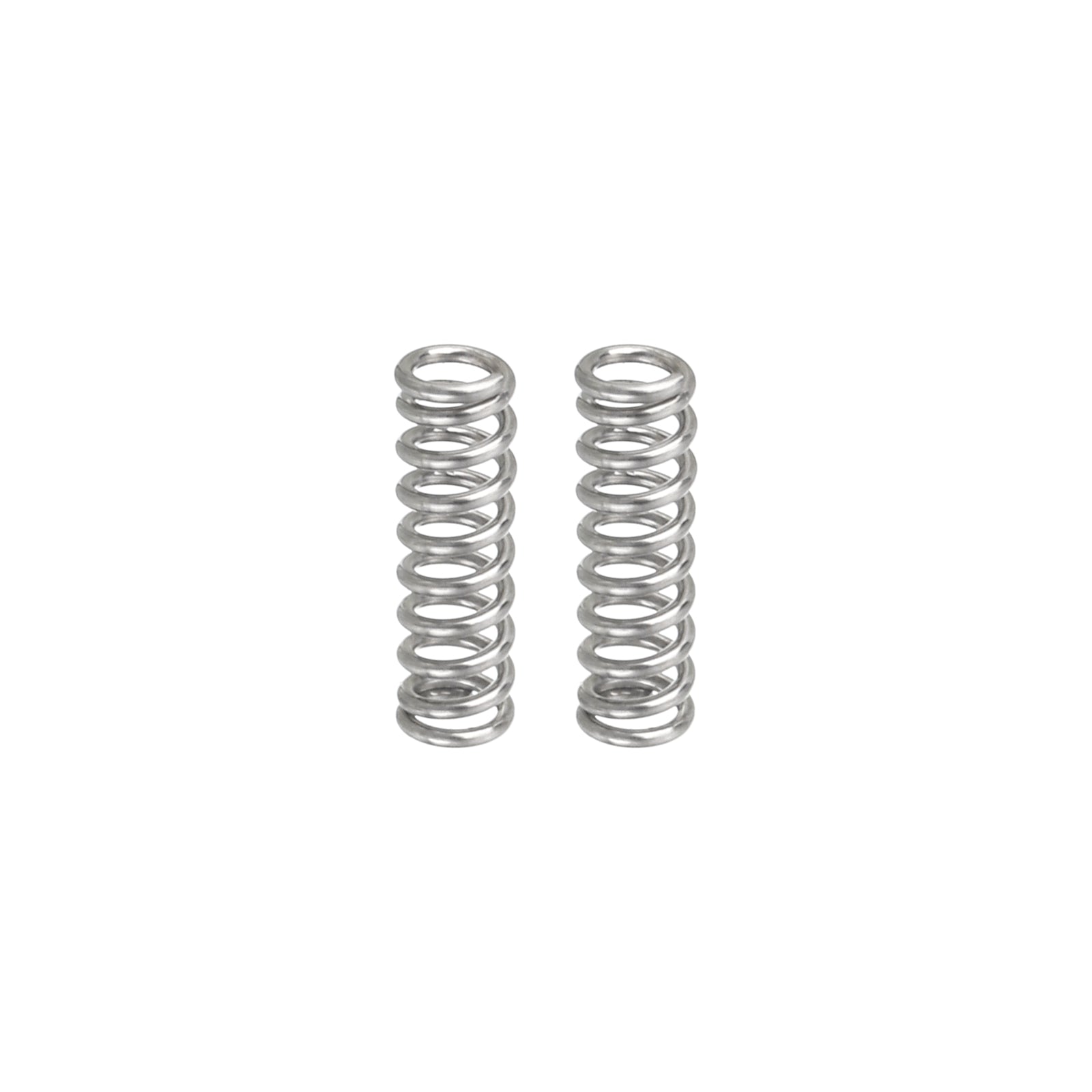 Uxcell 2Pcs 304 Stainless Steel Compression Springs, 0.5mm x 3mm x 10mm ...