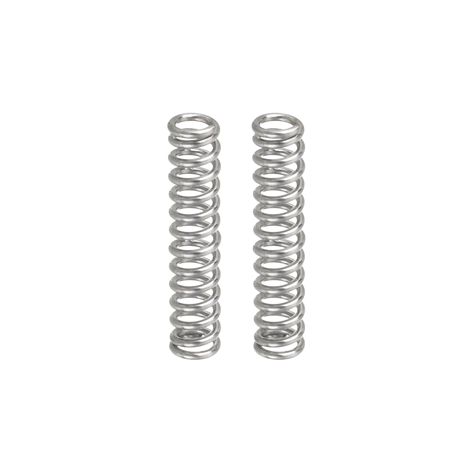 Uxcell 2Pcs 304 Stainless Steel Compression Springs, 0.5mm x 3mm x 15mm ...