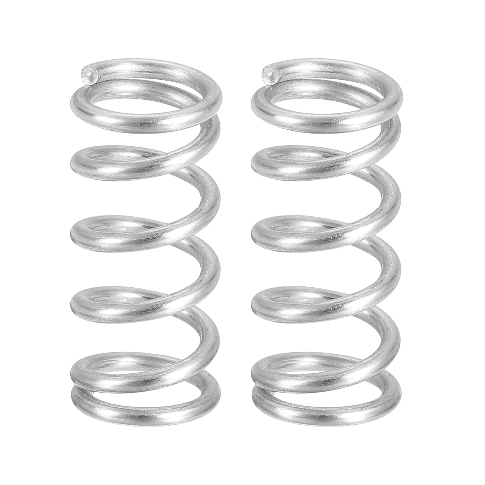 Uxcell 2Pcs 304 Stainless Steel Compression Springs, 1.6mm x 12mm x ...