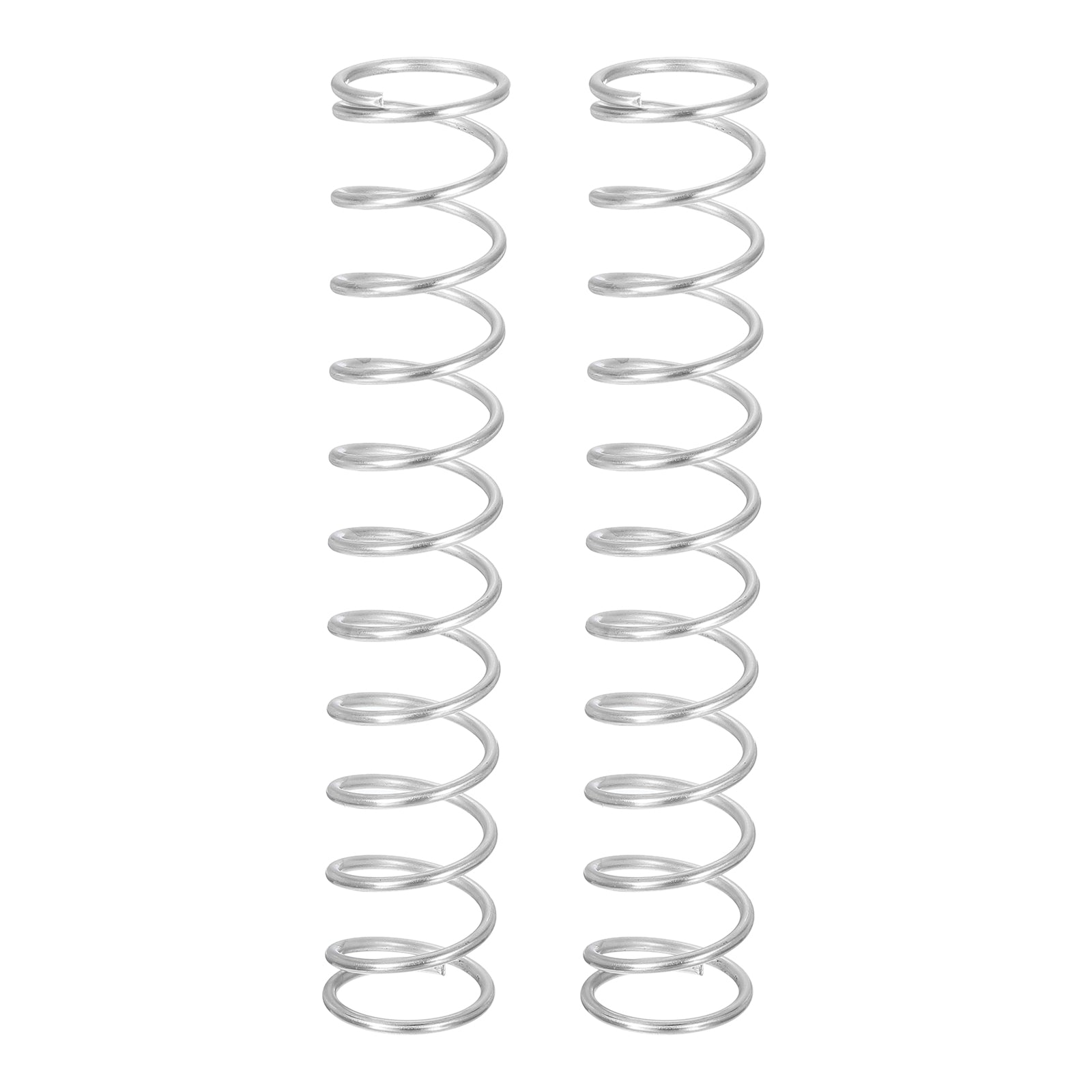 Uxcell 2Pcs 304 Stainless Steel Compression Springs, 1.6mm x 18mm x ...