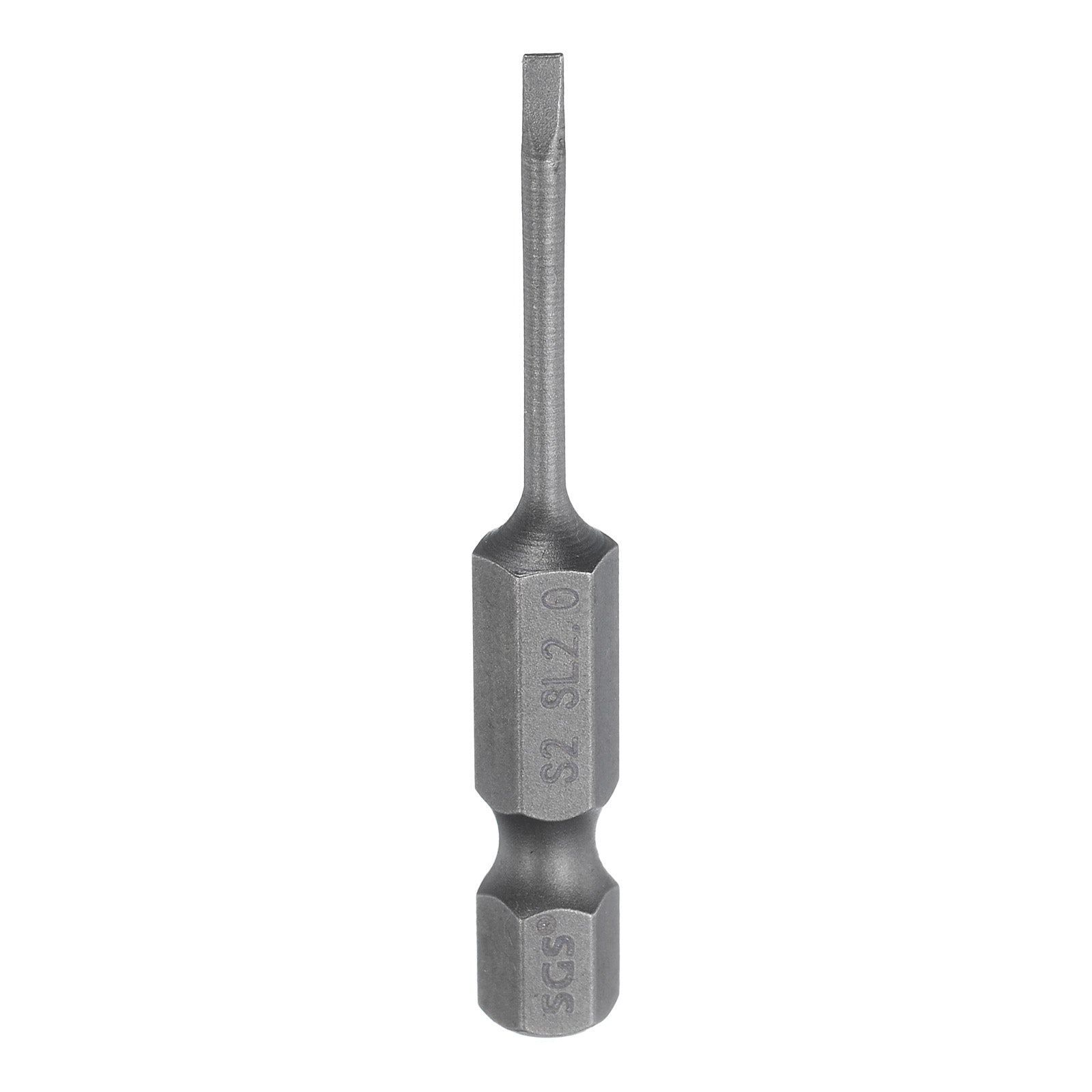 SL2 Magnetic Slotted Screwdriver Bits 2mm Flat Head Screwdriver Bit 2 ...