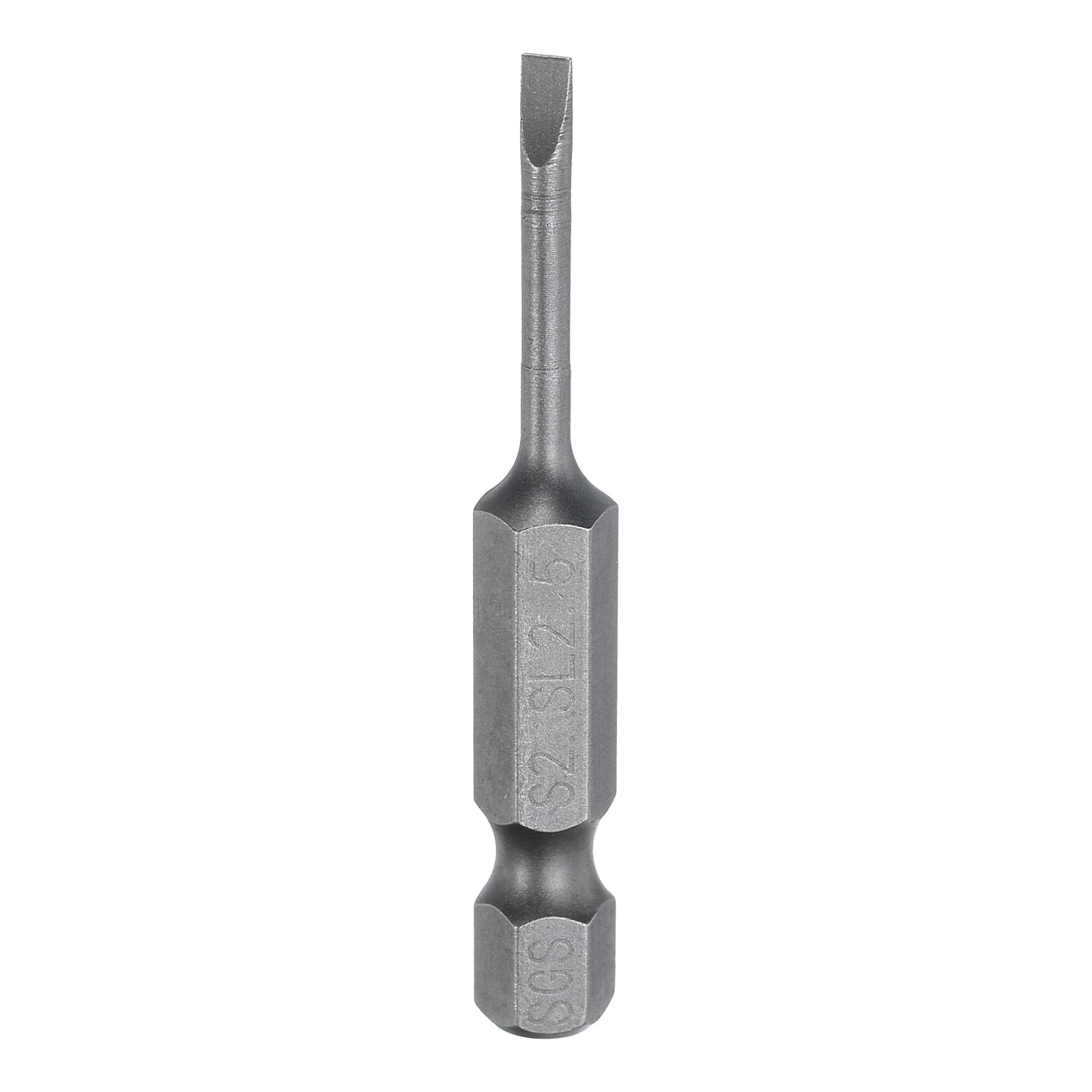 SL2.5 Magnetic Slotted Screwdriver Bits 2.5mm Flat Head Screwdriver Bit ...