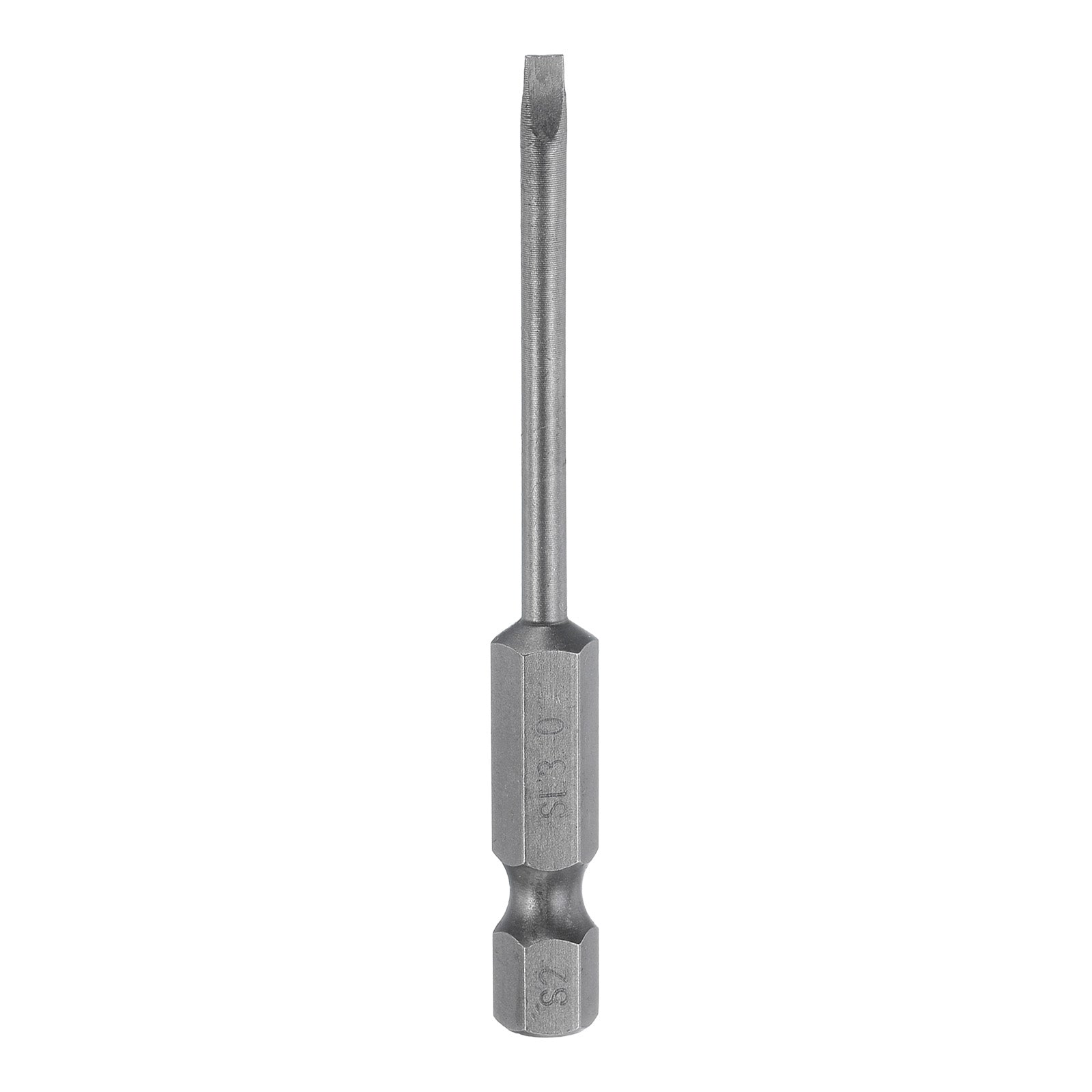 SL3 Magnetic Slotted Screwdriver Bits 3mm Flat Head Screwdriver Bit 2.6 ...