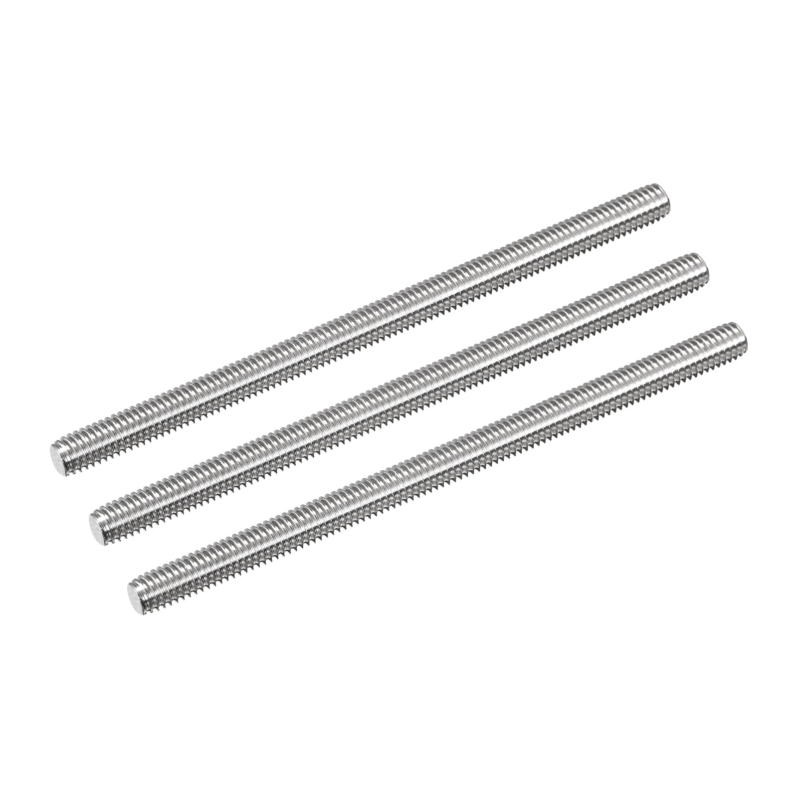Fully Threaded Rod M6 x 100mm 1mm Pitch 304 Stainless Steel Right Hand ...