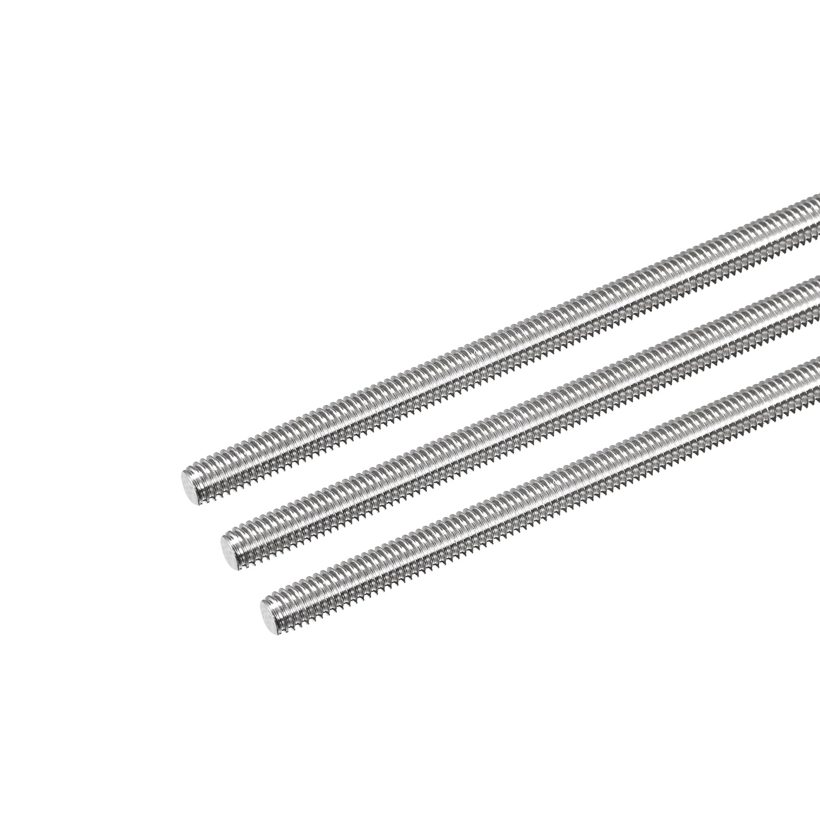 Fully Threaded Rod M6 x 180mm 1mm Thread Pitch 304 Stainless Steel ...