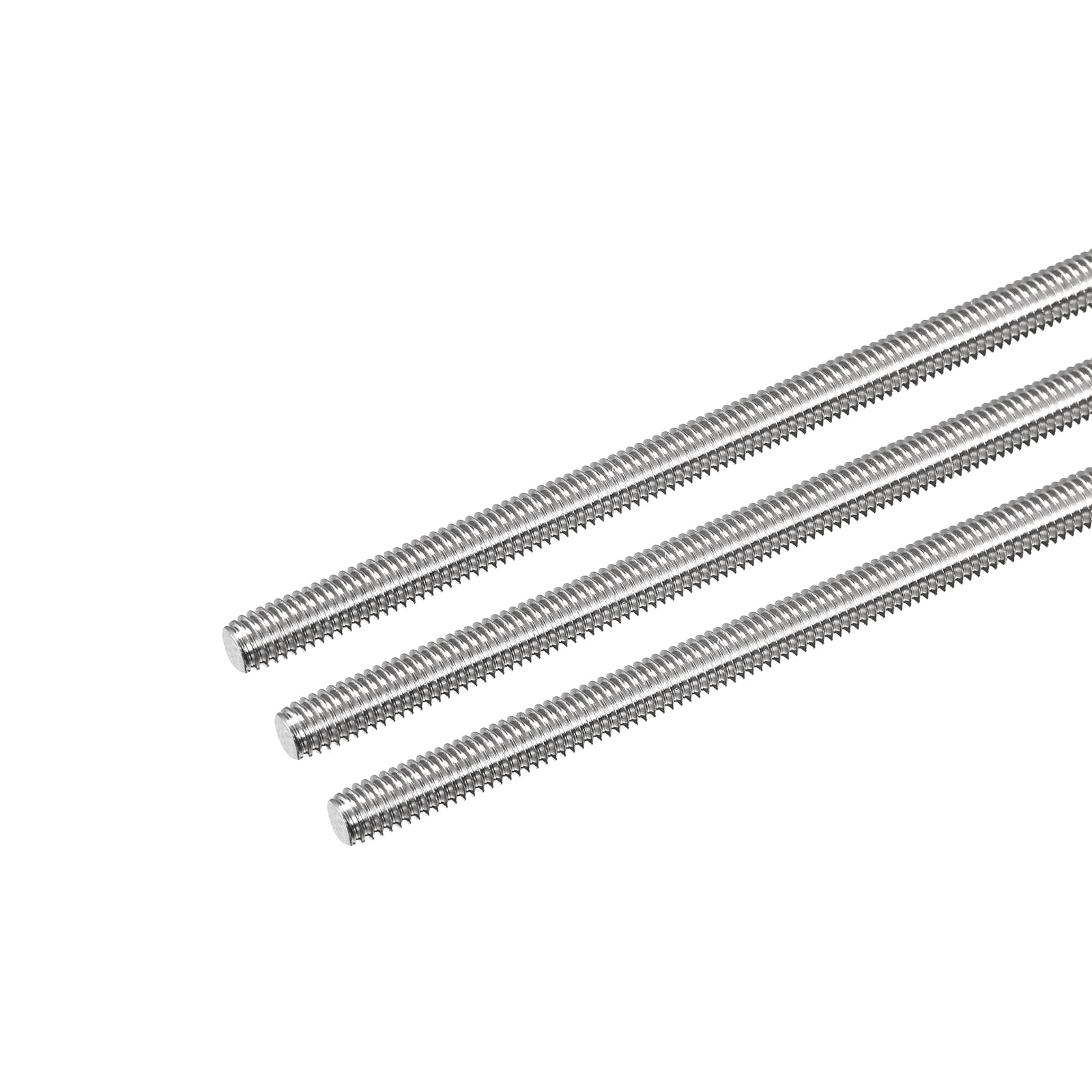 Fully Threaded Rod M6 x 400mm 1mm Thread Pitch 304 Stainless Steel ...