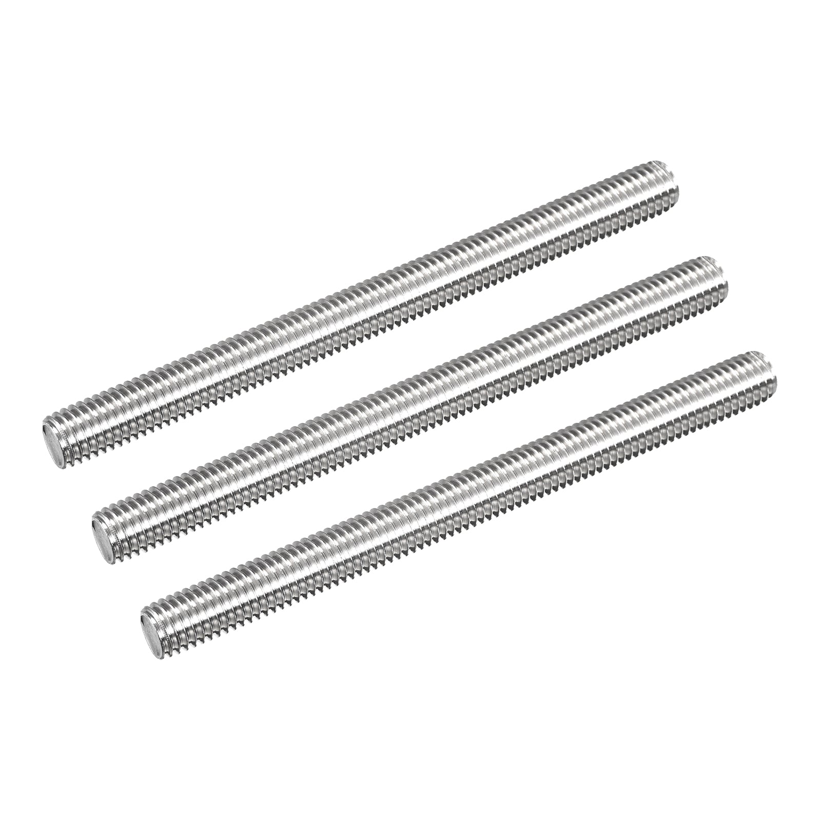 Fully Threaded Rod M10 x 120mm 1.5mm Thread Pitch 304 Stainless Steel ...