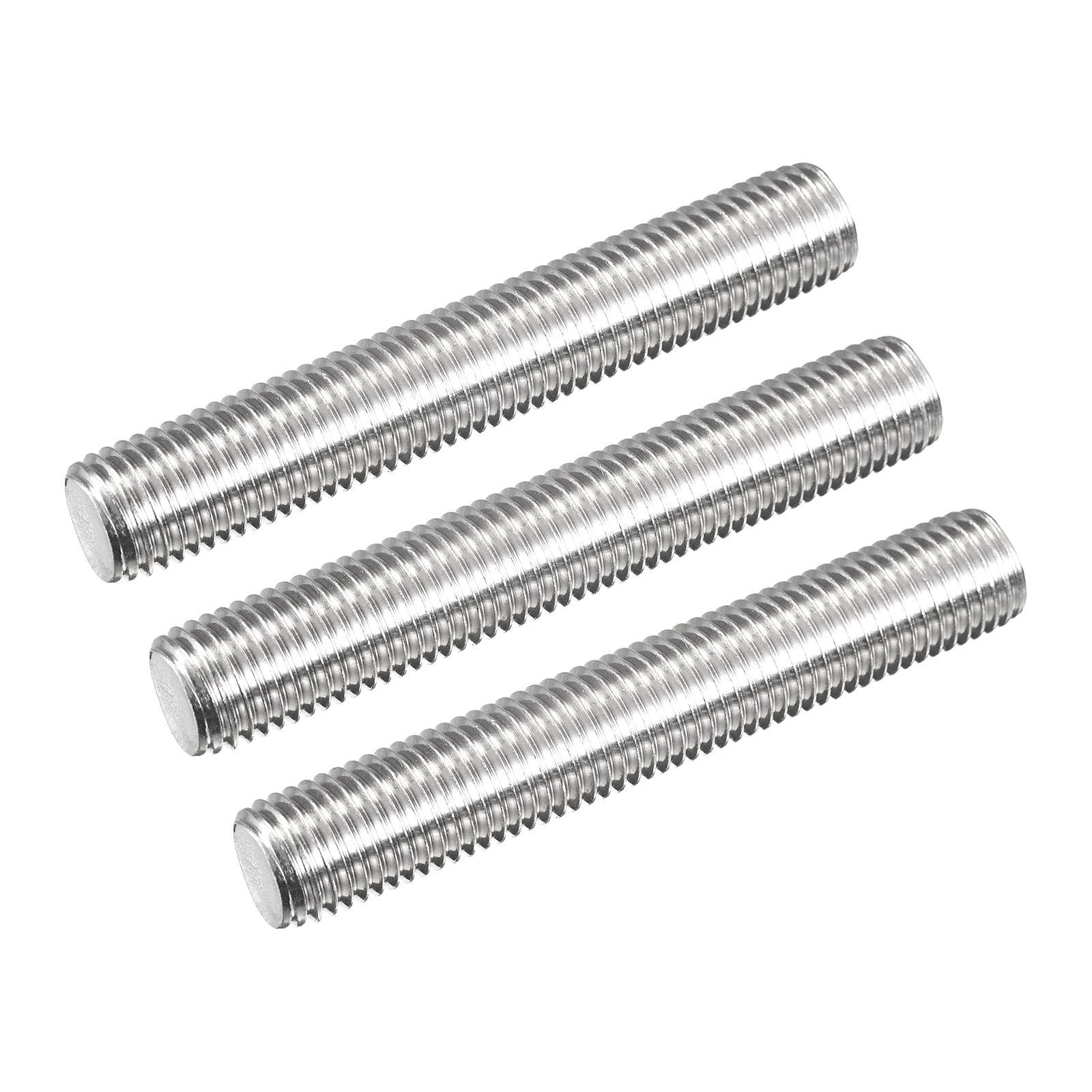 Fully Threaded Rod M16 x 100mm 2mm Pitch 304 Stainless Steel Right Hand ...