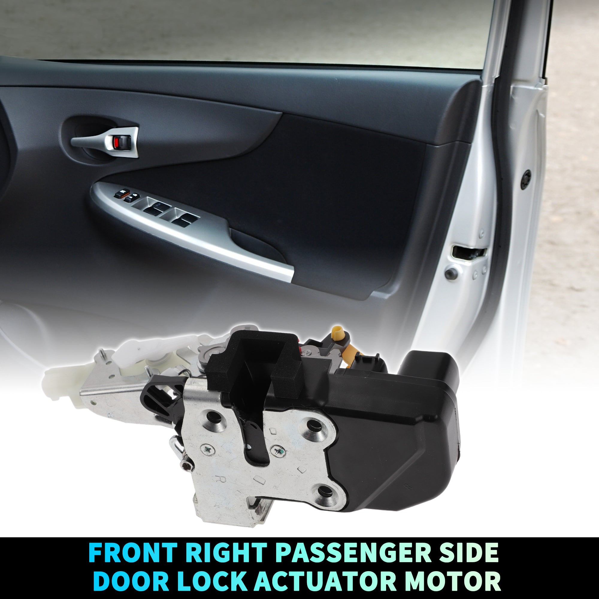 Car Front Right Side Door Lock Actuator Motor for Dodge Challenger 2008 ...