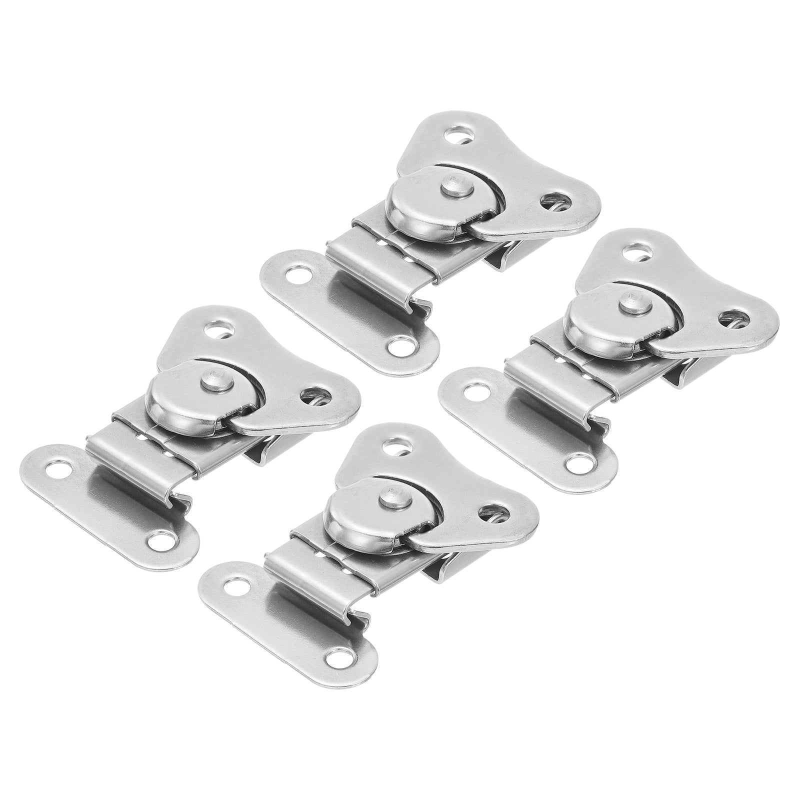 Uxcell 4Pcs Butterfly Twist Latch, 2" Stainless Steel Spring Twist ...