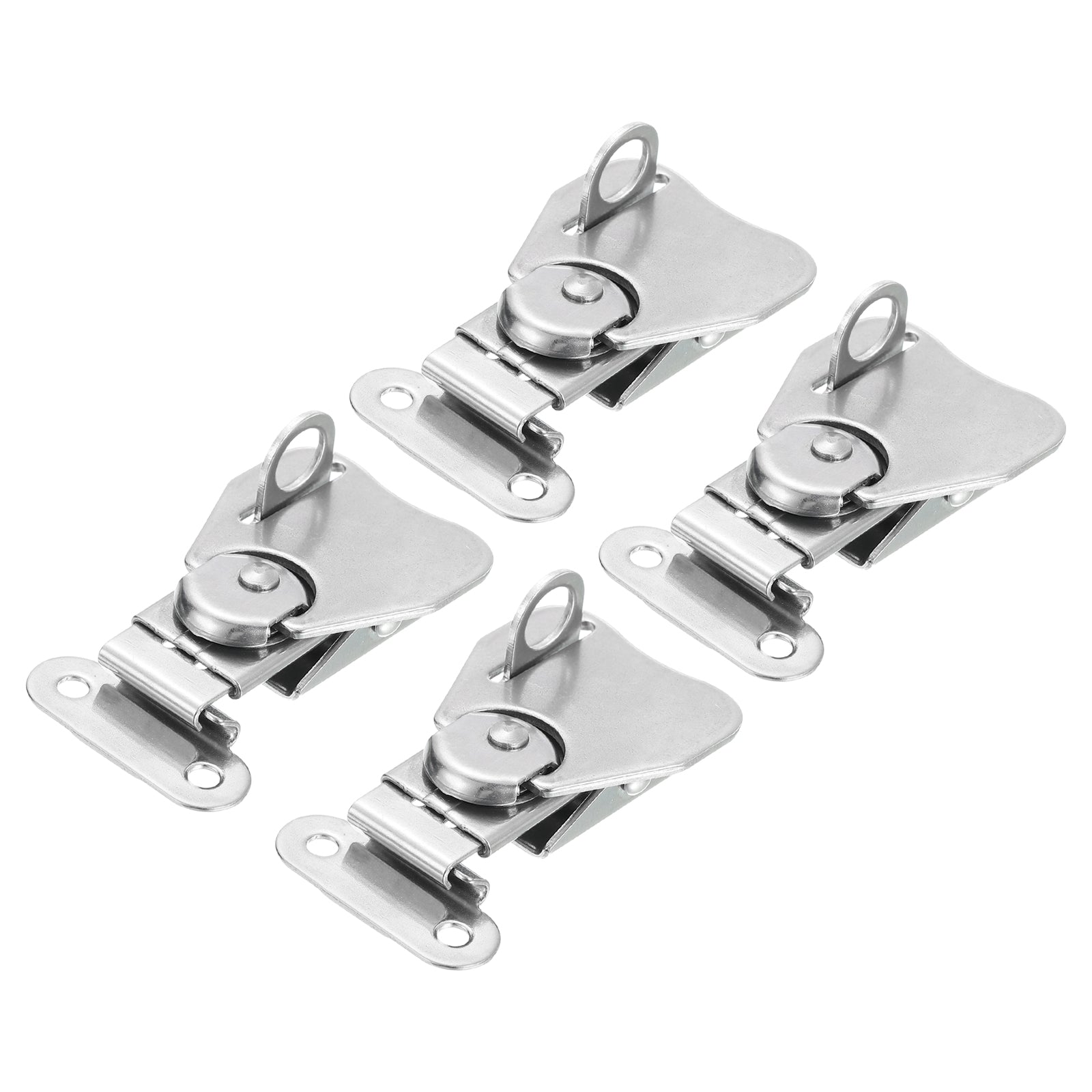 Uxcell 4Pcs Butterfly Twist Latch, 2.52" Stainless Steel Spring Twist ...