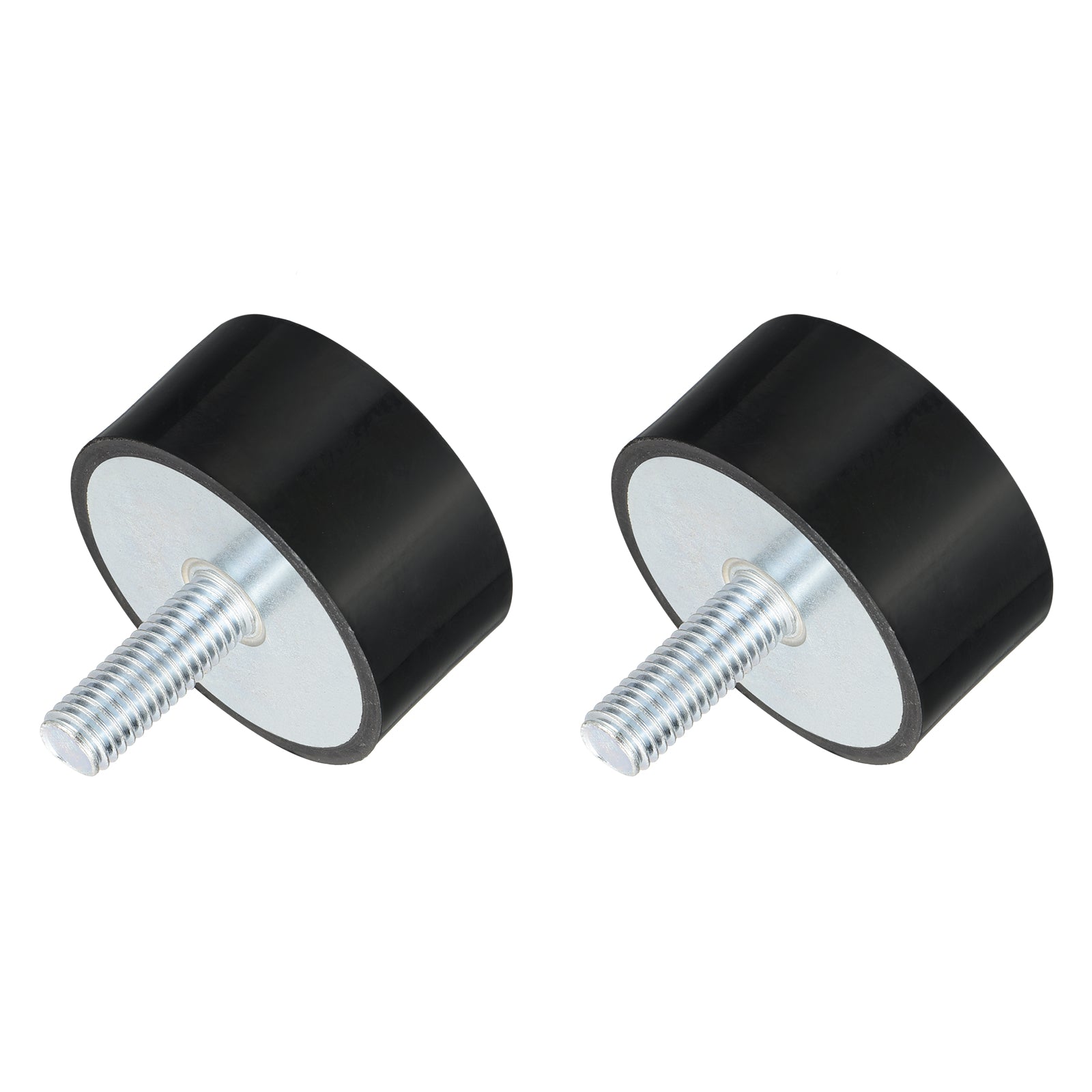 Uxcell M10 Thread Rubber Mounts, Vibration Isolators, Cylindrical W ...