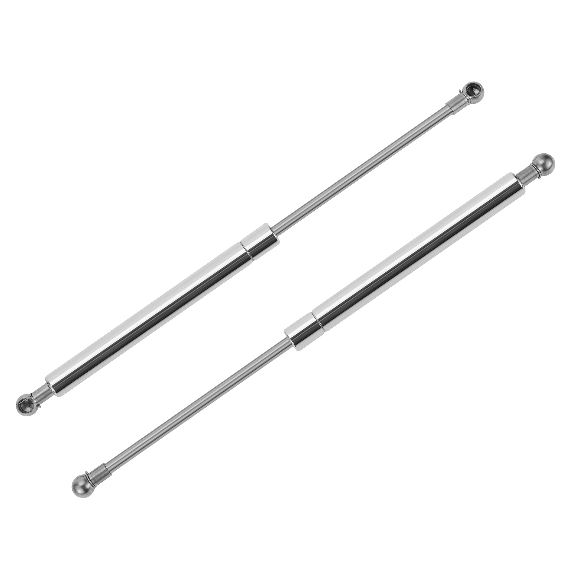 2Pcs 15inch/380mm 20lb/90N/9kg Ball Joint Gas Struts Stainless Steel ...